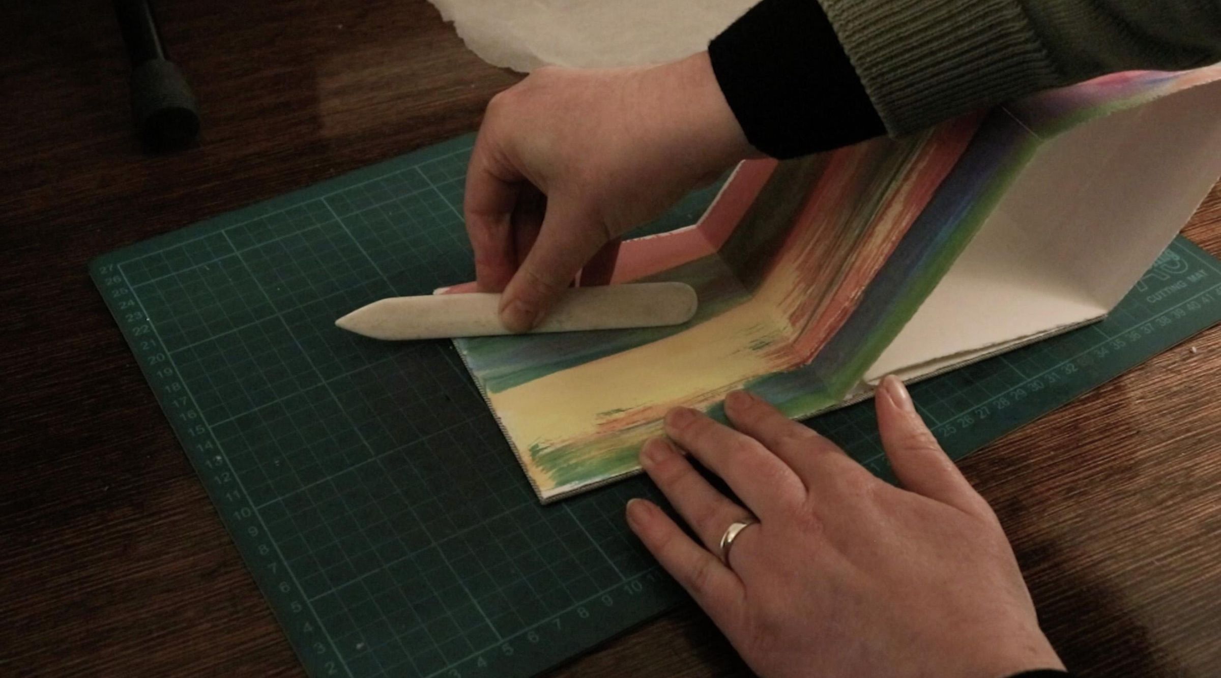 Make a Hard Cover for Your Handmade Book : 8 Steps (with Pictures ...