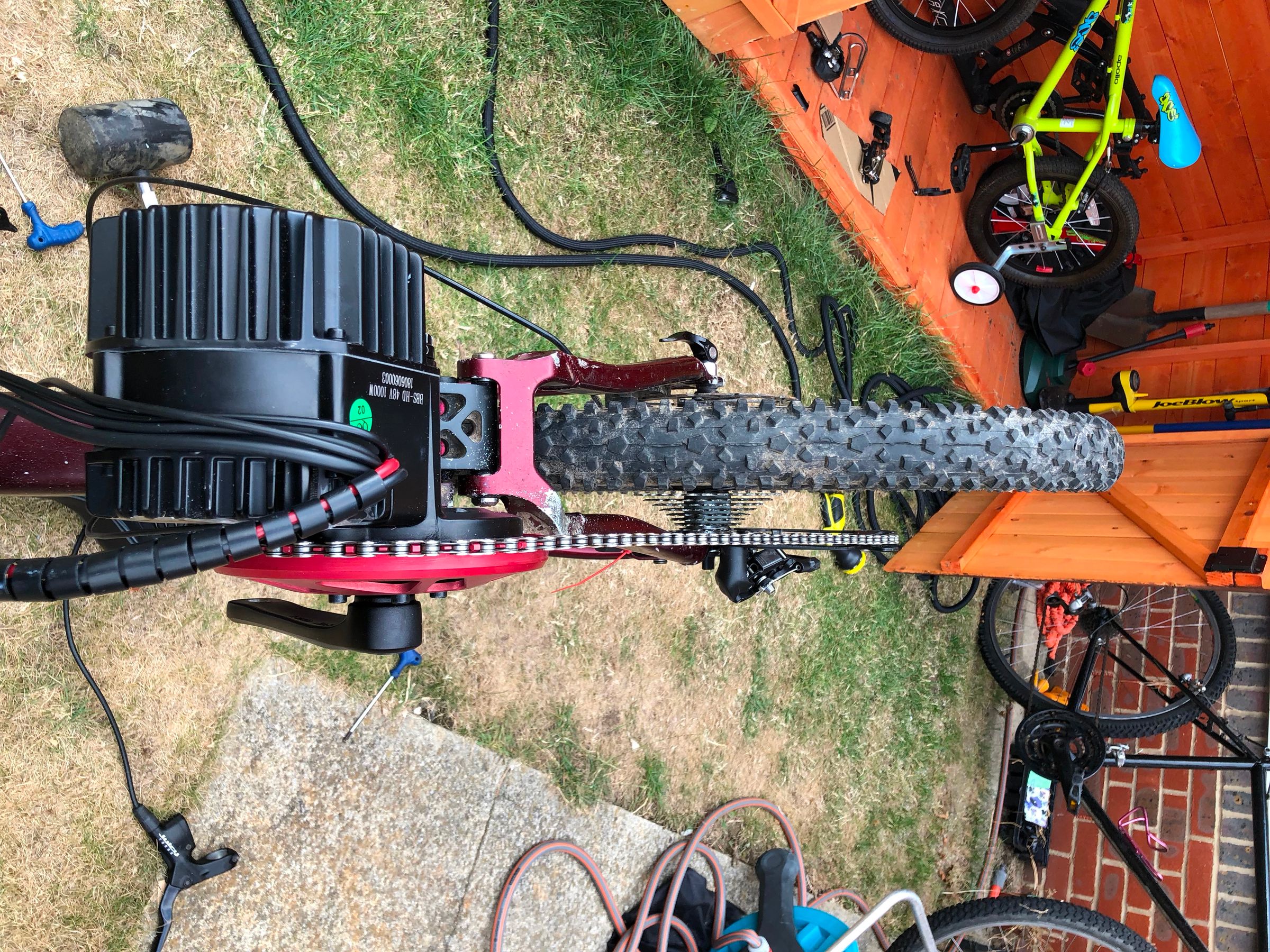 Convert a Full-suspension MTB in to a Go-anywhere Ebike : 22 Steps ...