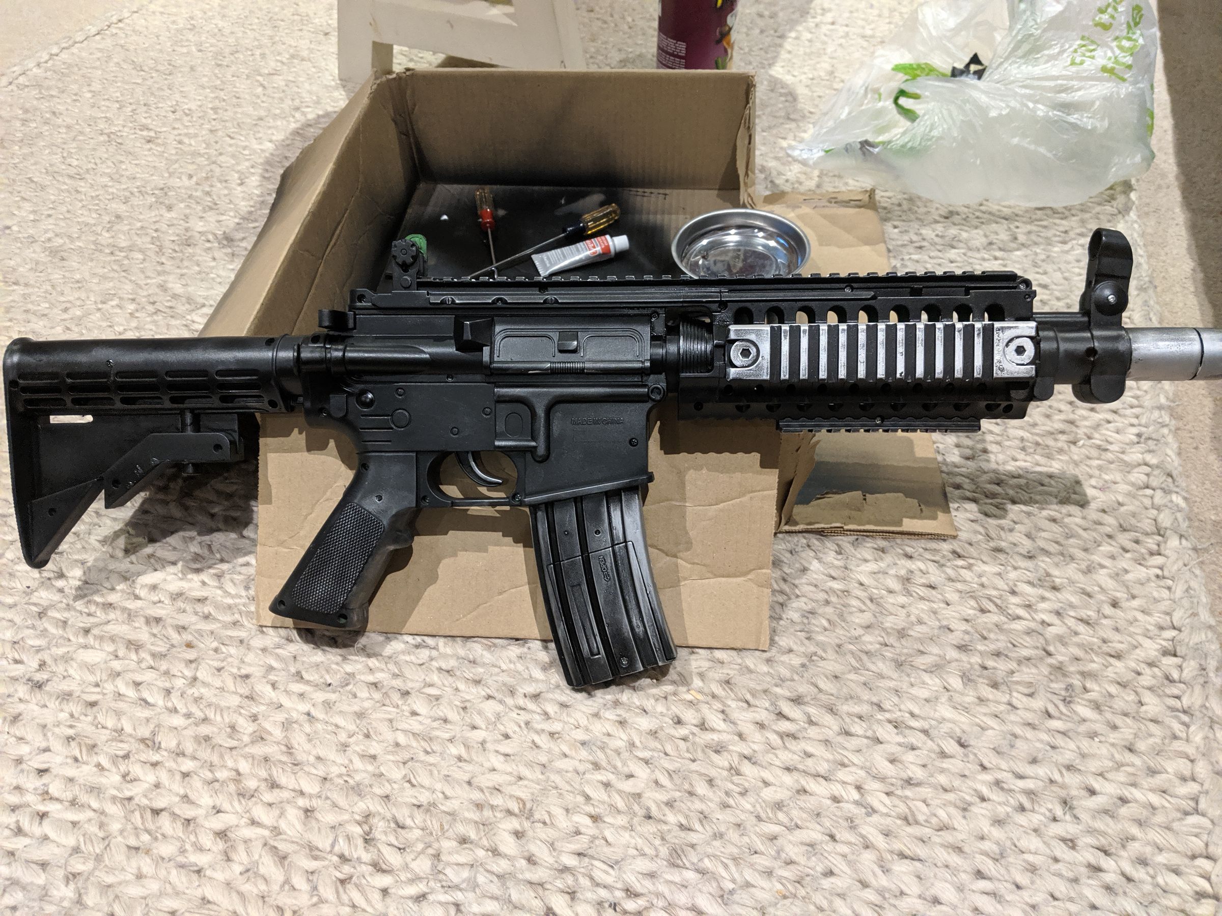 Toy Assault Rifle Mod : 7 Steps - Instructables