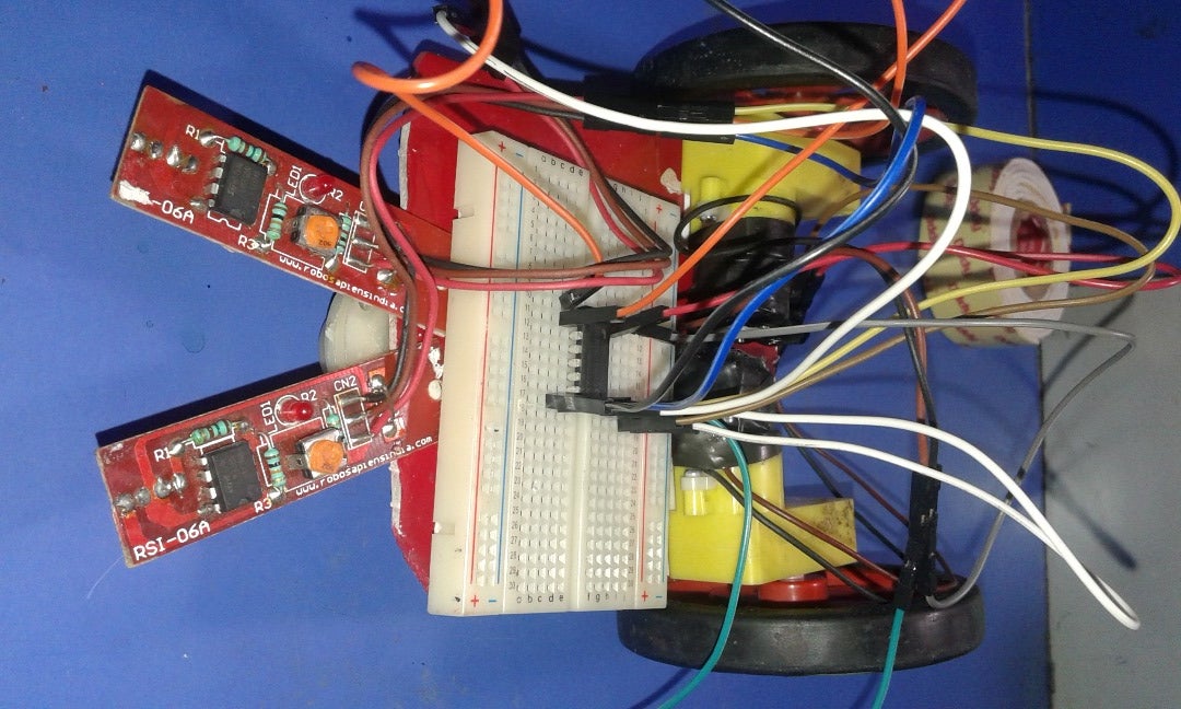 SIMPLEST LINE FOLLOWER : 3 Steps - Instructables