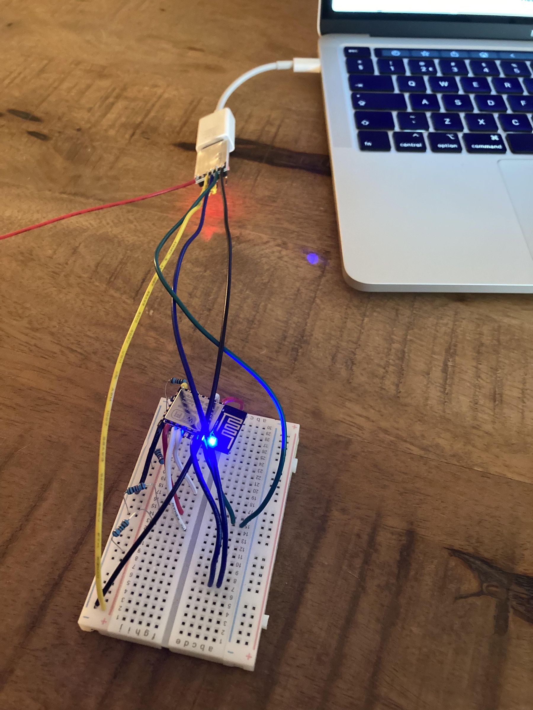 ESP-12F: ESP8266 Module - Minimal Breadboard for Flashing : 11 Steps ...