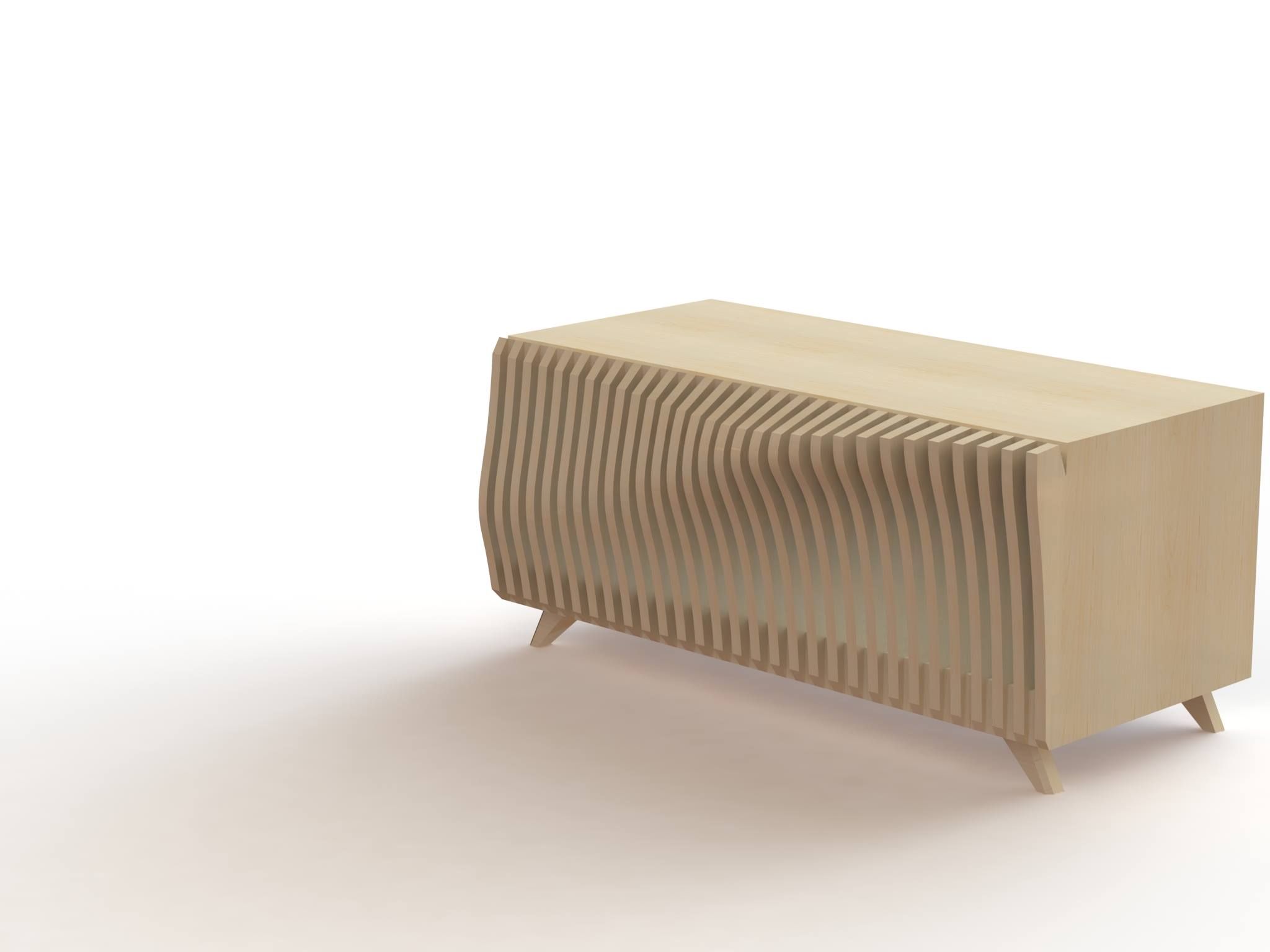 Parametric Media Console - Using Locally Sourced Timber : 29 Steps ...