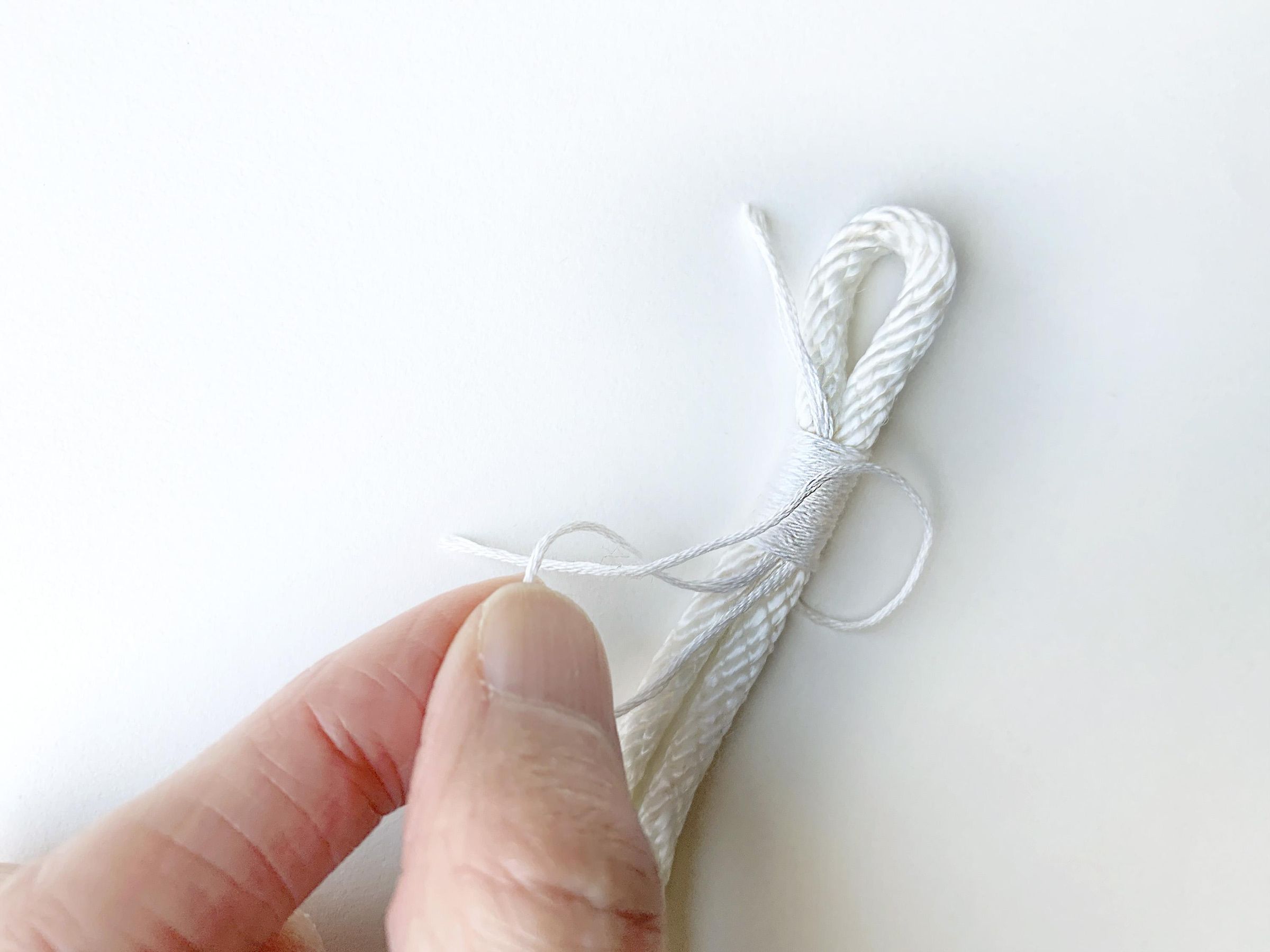 Wrapped Rope Macrame Knot Necklace : 6 Steps (with Pictures ...