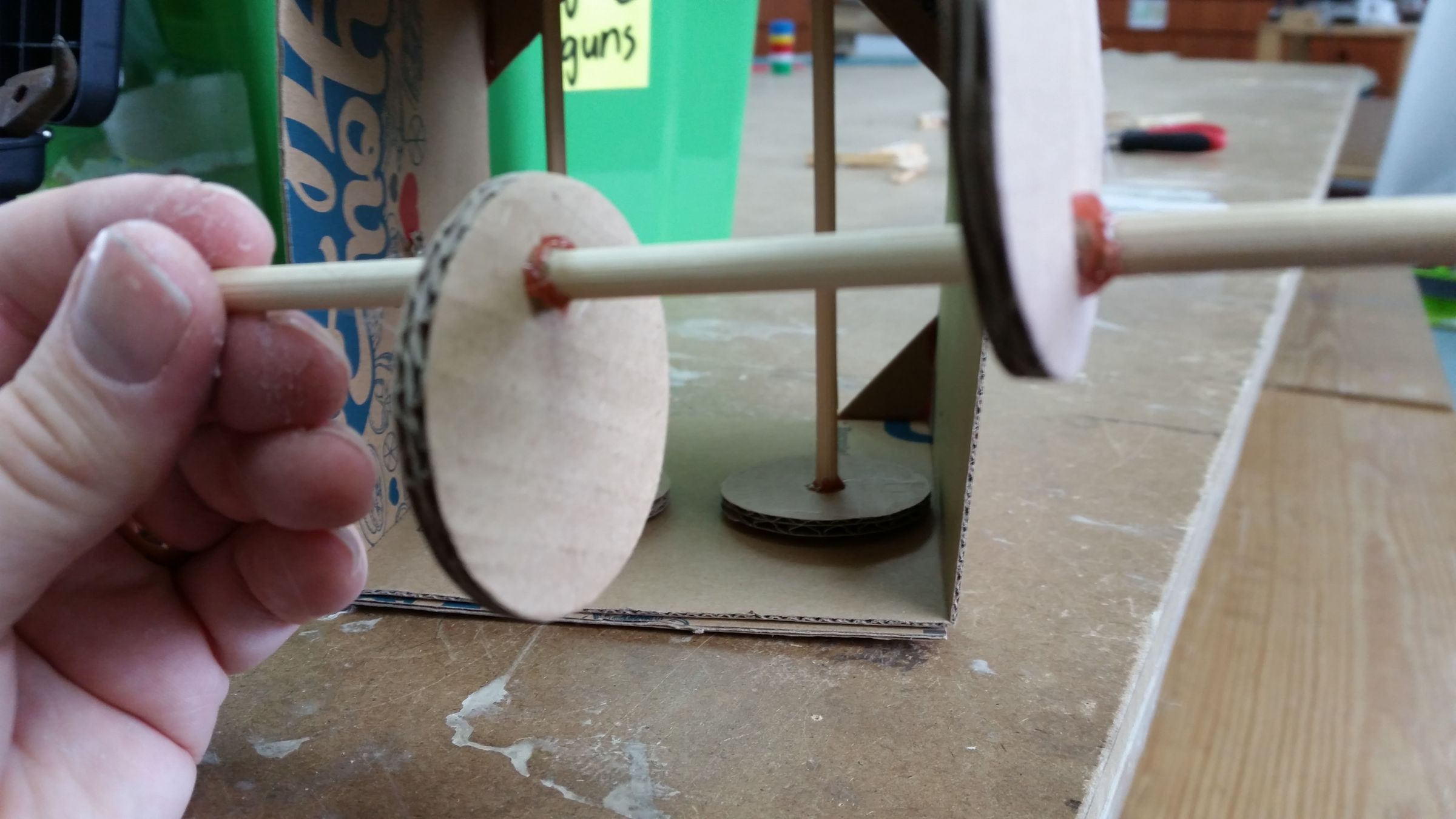 Easy Cardboard Automata Toy With a Motor : 7 Steps (with Pictures ...