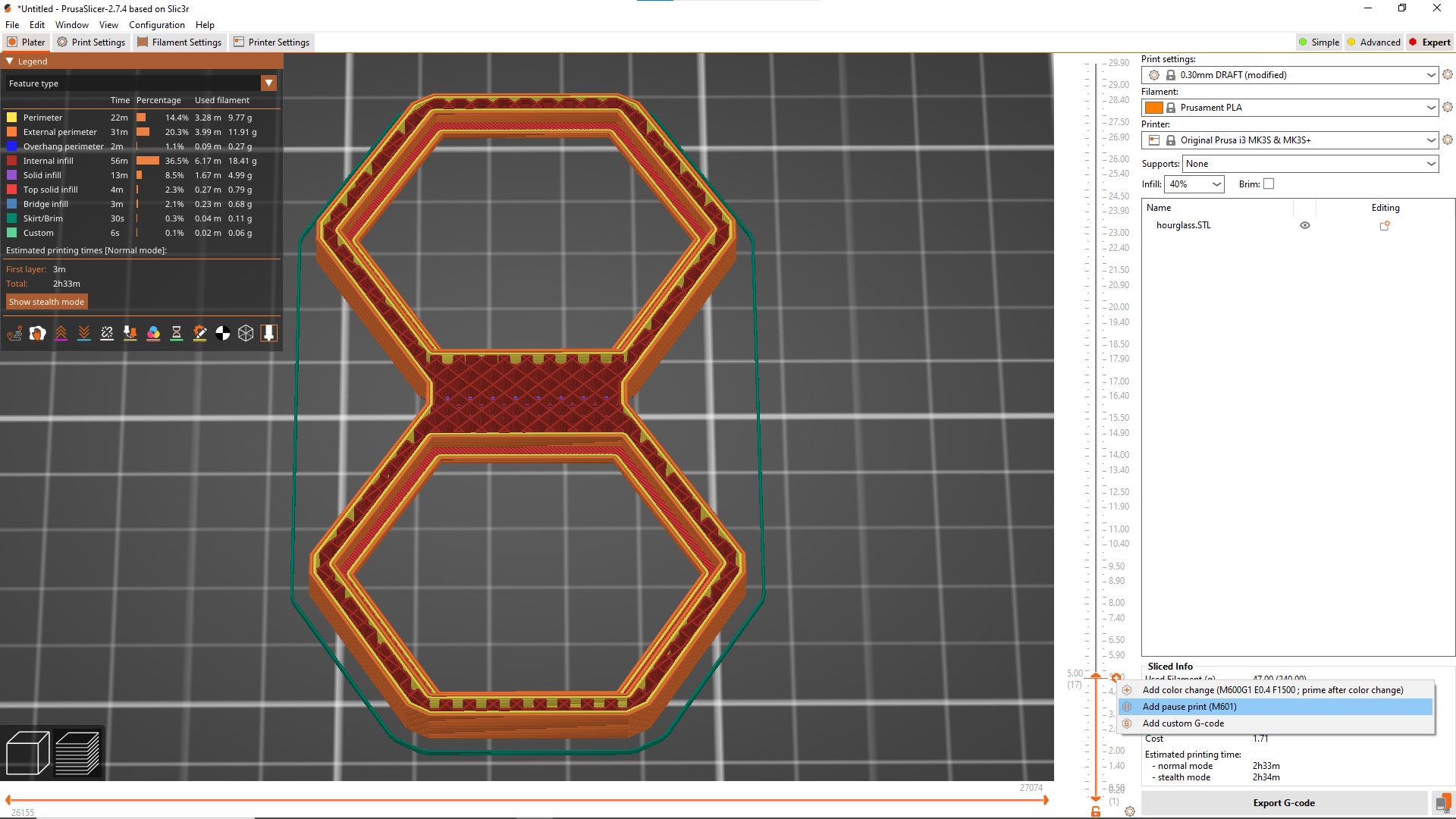 3D Printed Hourglass : 8 Steps (with Pictures) - Instructables