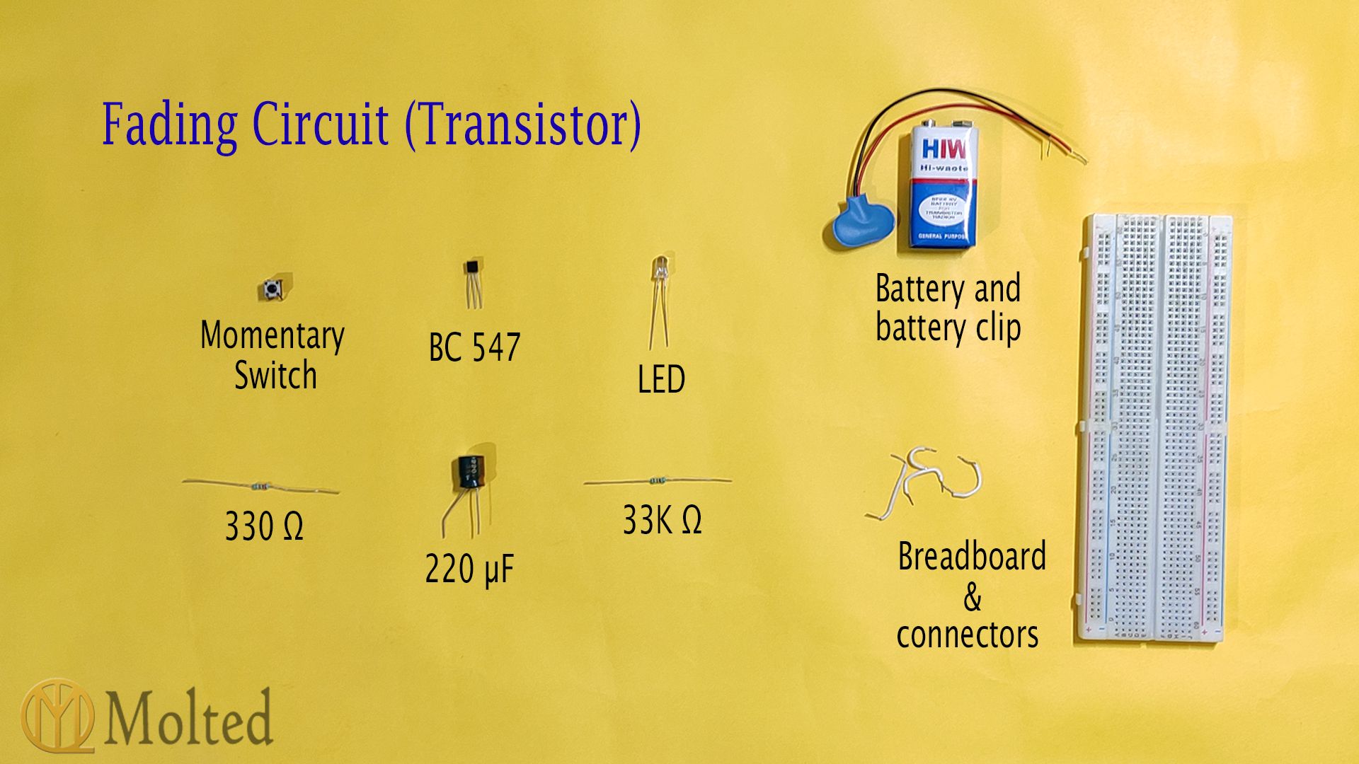 Two LED Fading Circuits|| 555 IC or Transistor : 3 Steps - Instructables