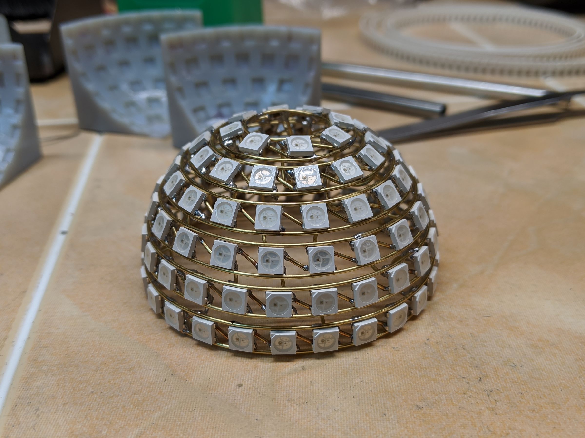 Freeform LED Sphere : 12 Steps (with Pictures) - Instructables