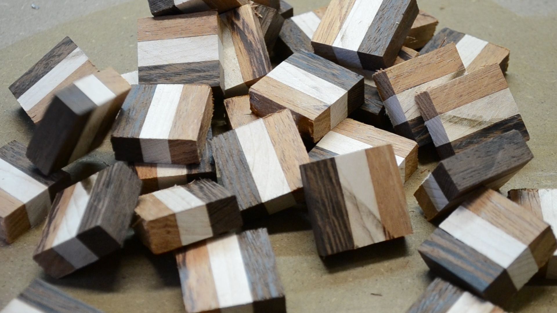 Handcrafted 100-piece Segmented Cutting Board! : 13 Steps (with ...