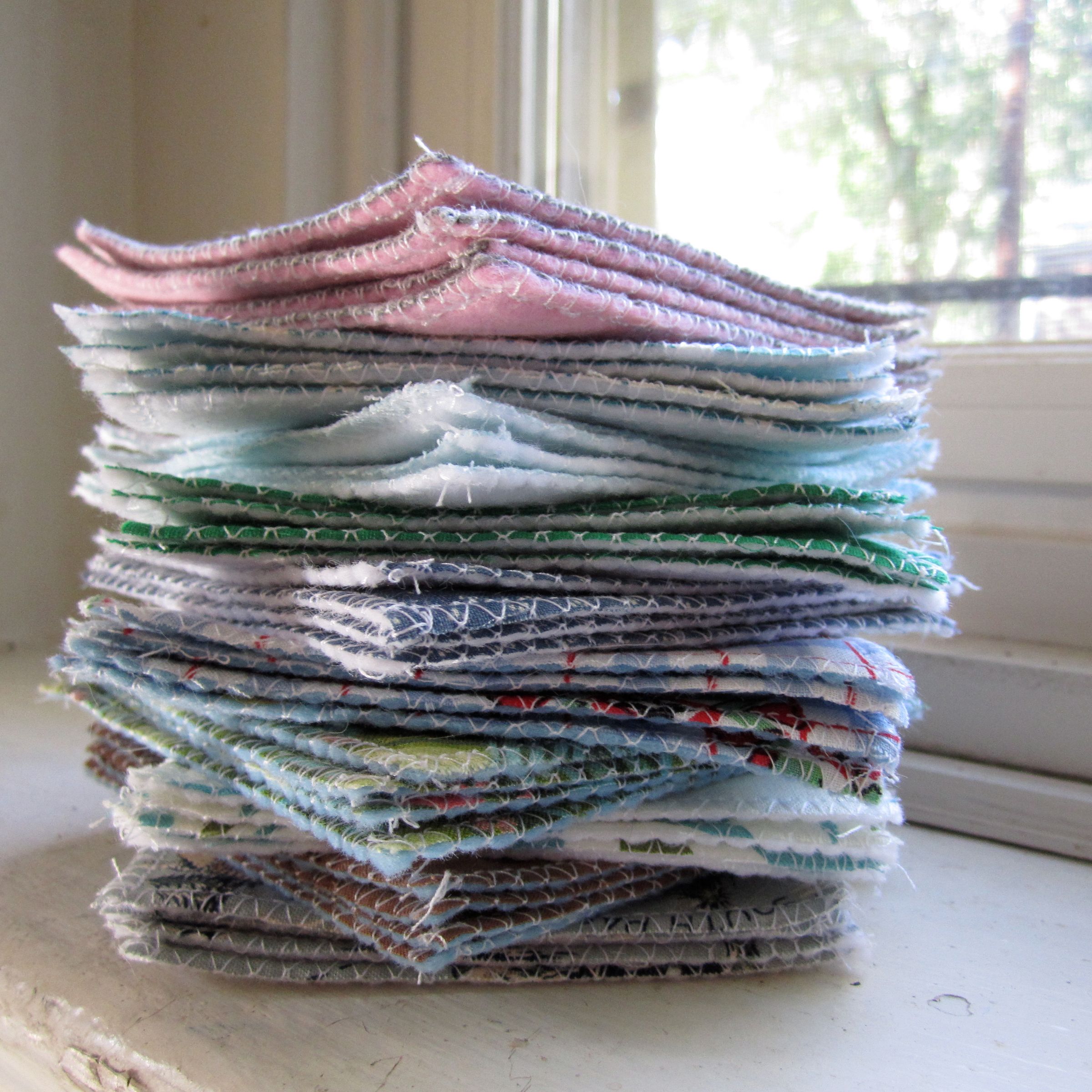 Sew Felt and Cotton Quilt Square Coasters! : 4 Steps - Instructables