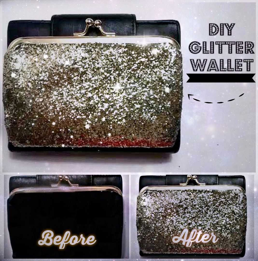 Glitter Wallet : 4 Steps (with Pictures) - Instructables