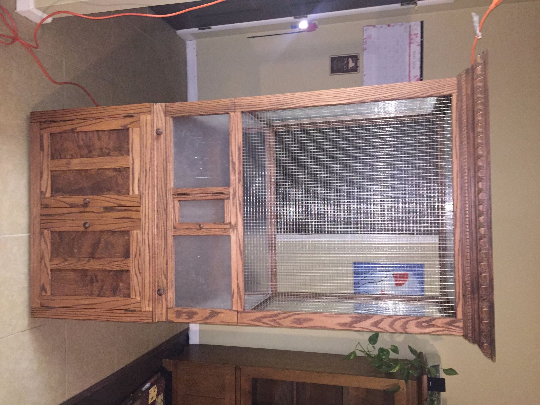 Christy's Display Cage and Cabinet : 4 Steps - Instructables