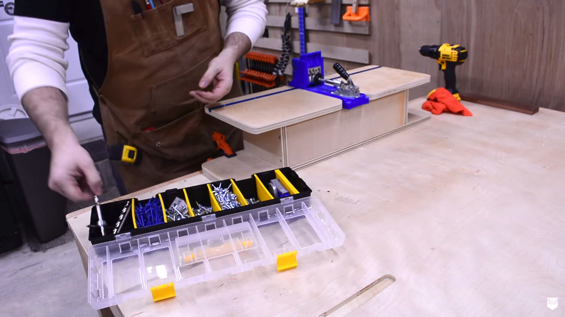 How to Build a Pocket Hole Workstation | DIY Woodworking Shop Project ...