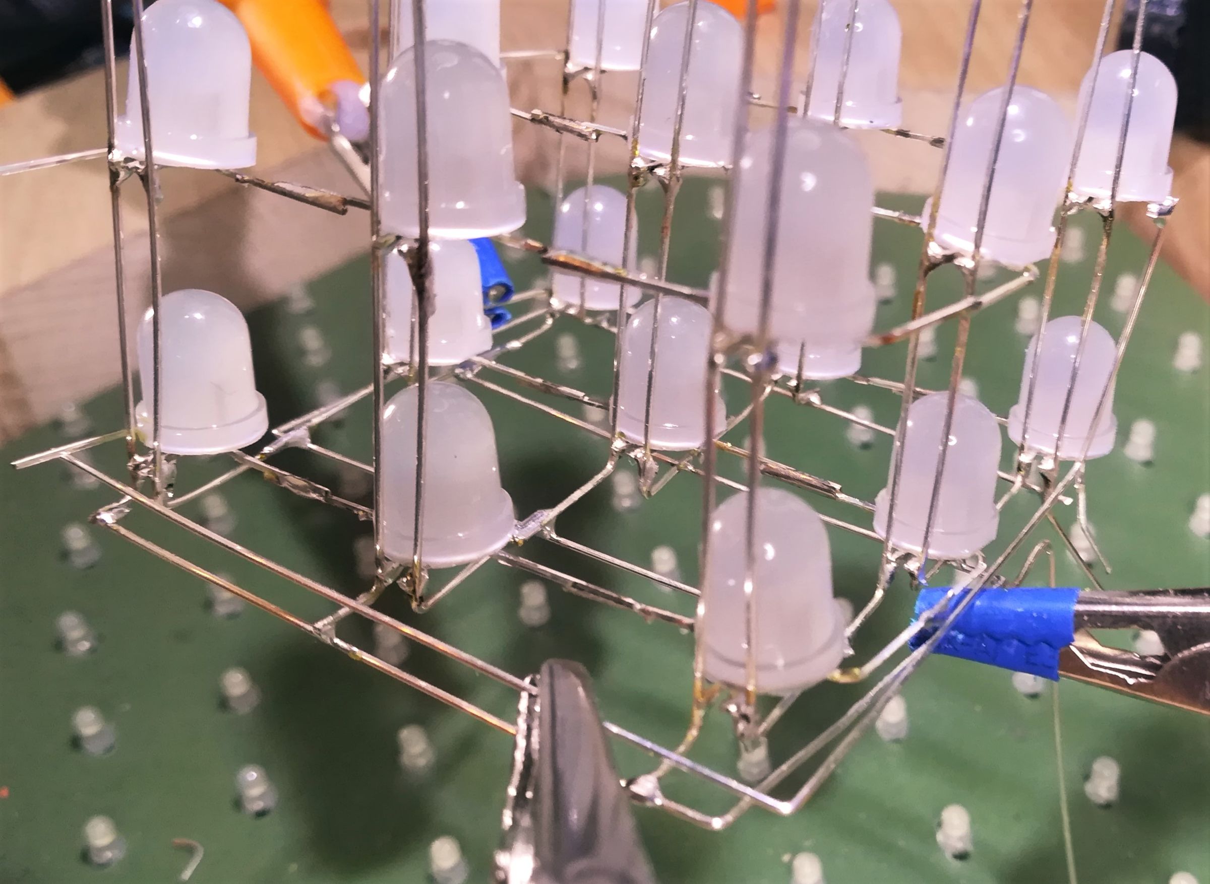 Simple Arduino RGB LED Cube (3x3x3) : 18 Steps (with Pictures ...