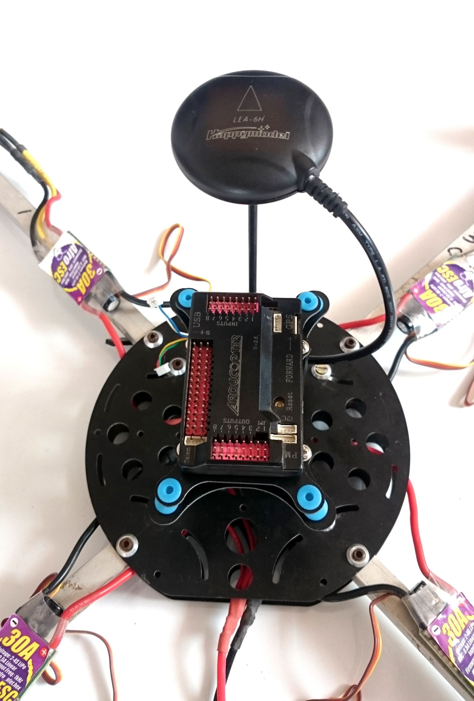 How to Build a Quadcoptor. (NTM 28-30S 800kV 300W and Arducopter APM 2. ...