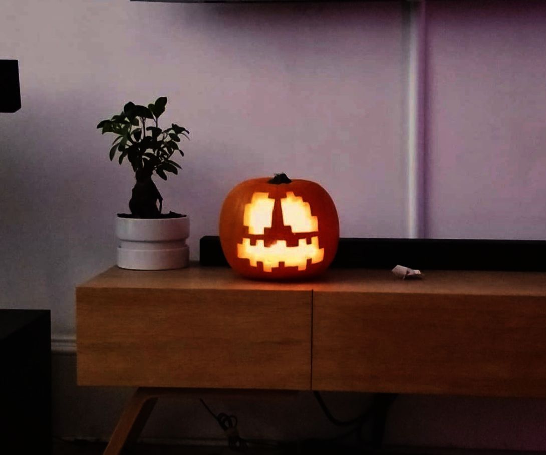 Minecraft Jack-o'-lantern for Halloween : 4 Steps - Instructables