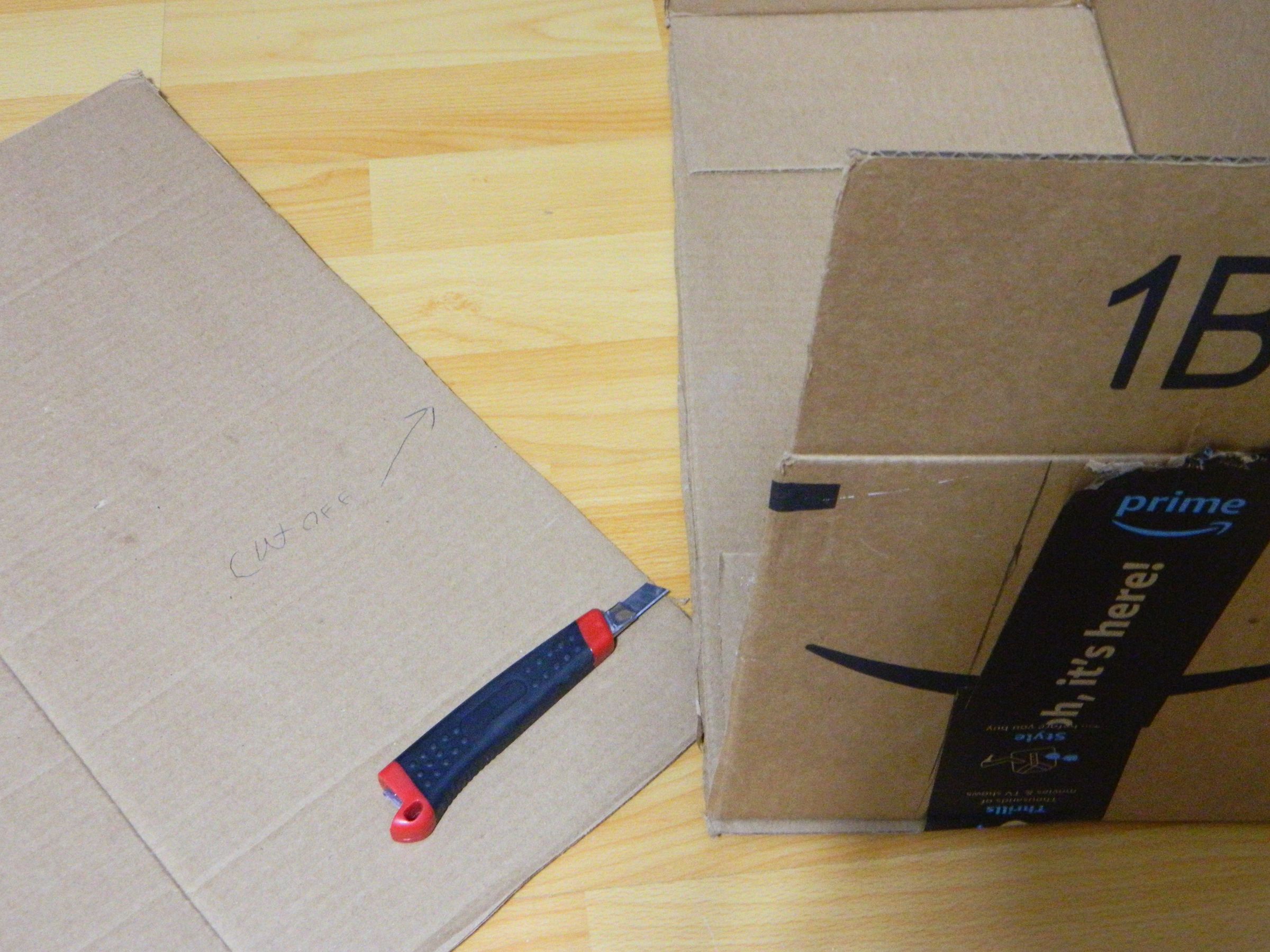 DIY Cardboard Nightstand : 9 Steps - Instructables