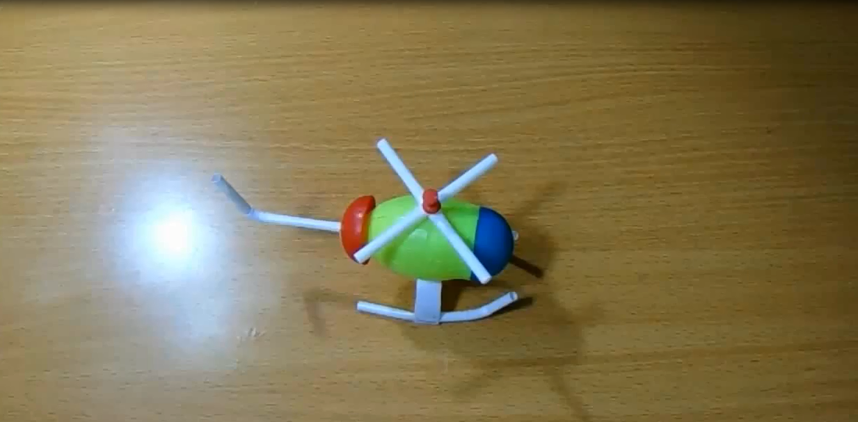 Helicopter From Straw : 4 Steps - Instructables