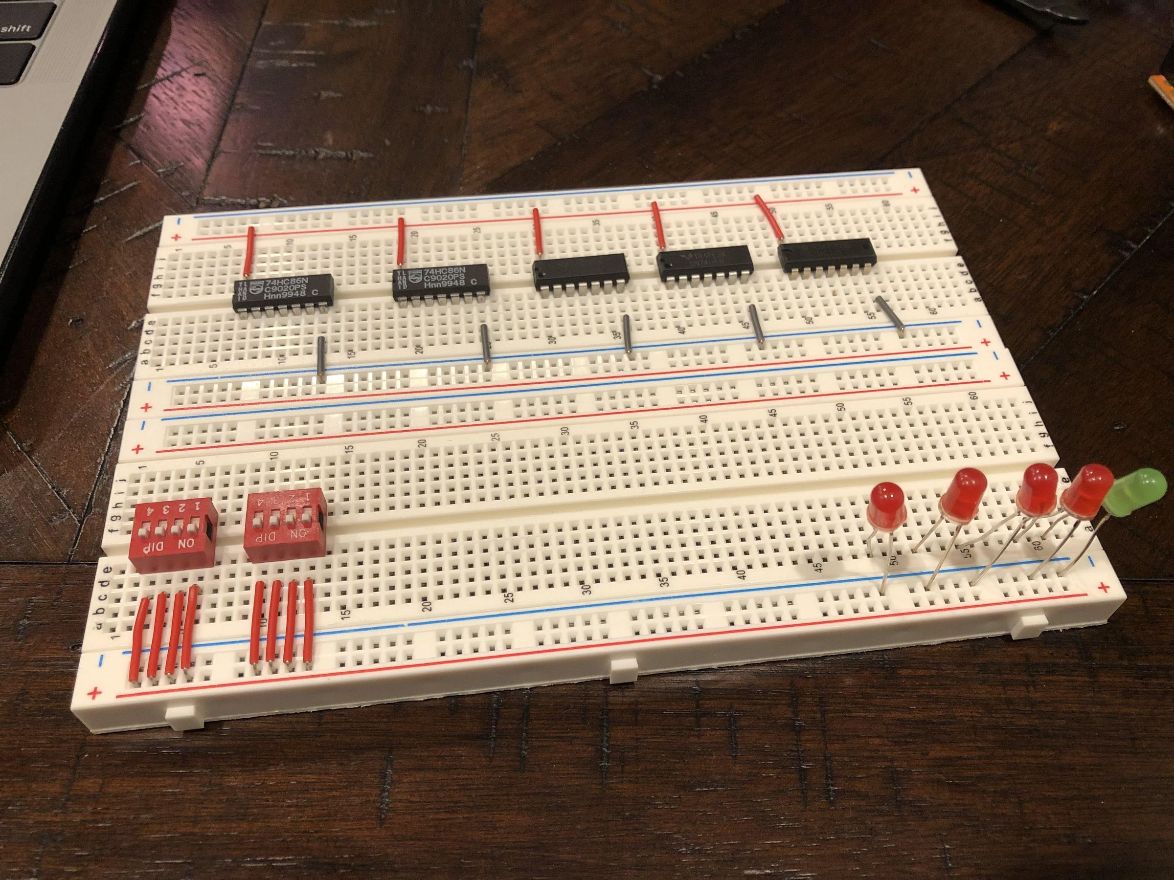 4-Bit Binary Adder- FINAL PROJECT : 10 Steps - Instructables