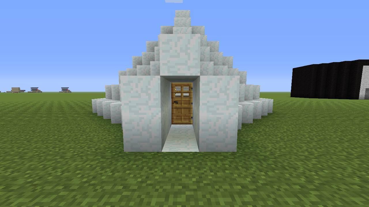 Minecraft Igloo : 6 Steps - Instructables