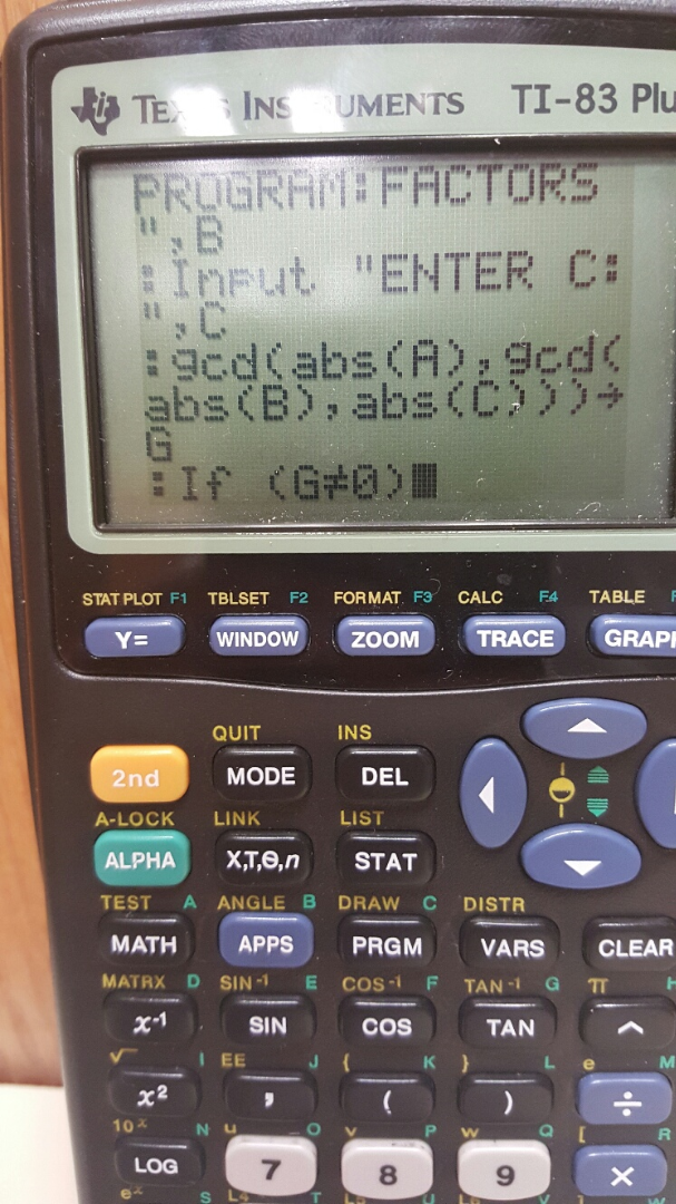 How to Factor Polynomials on a Graphing Calculator (TI-83 and TI-84 ...