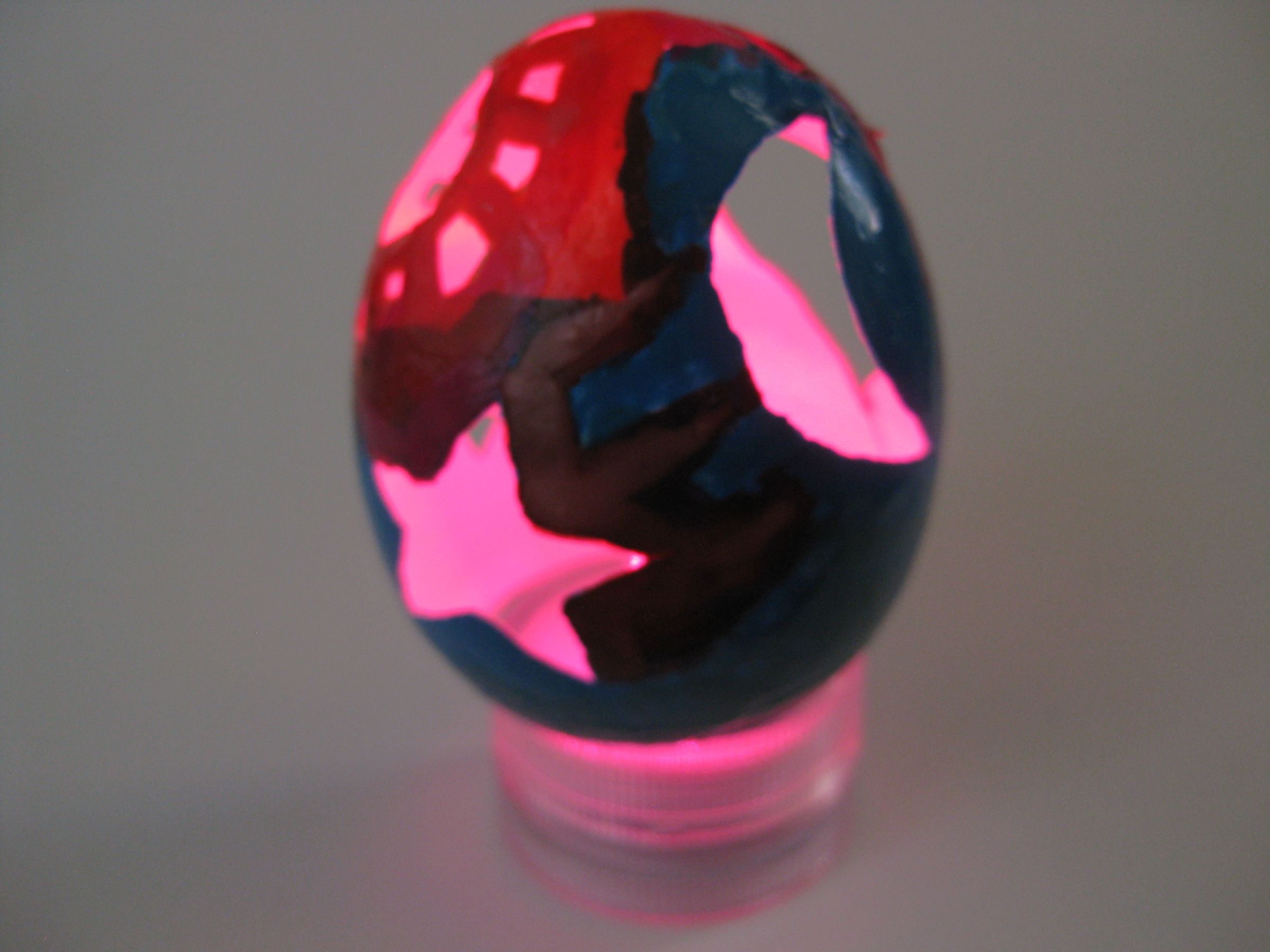 Etched Eggshell Votive Shadow Lamp : 7 Steps - Instructables