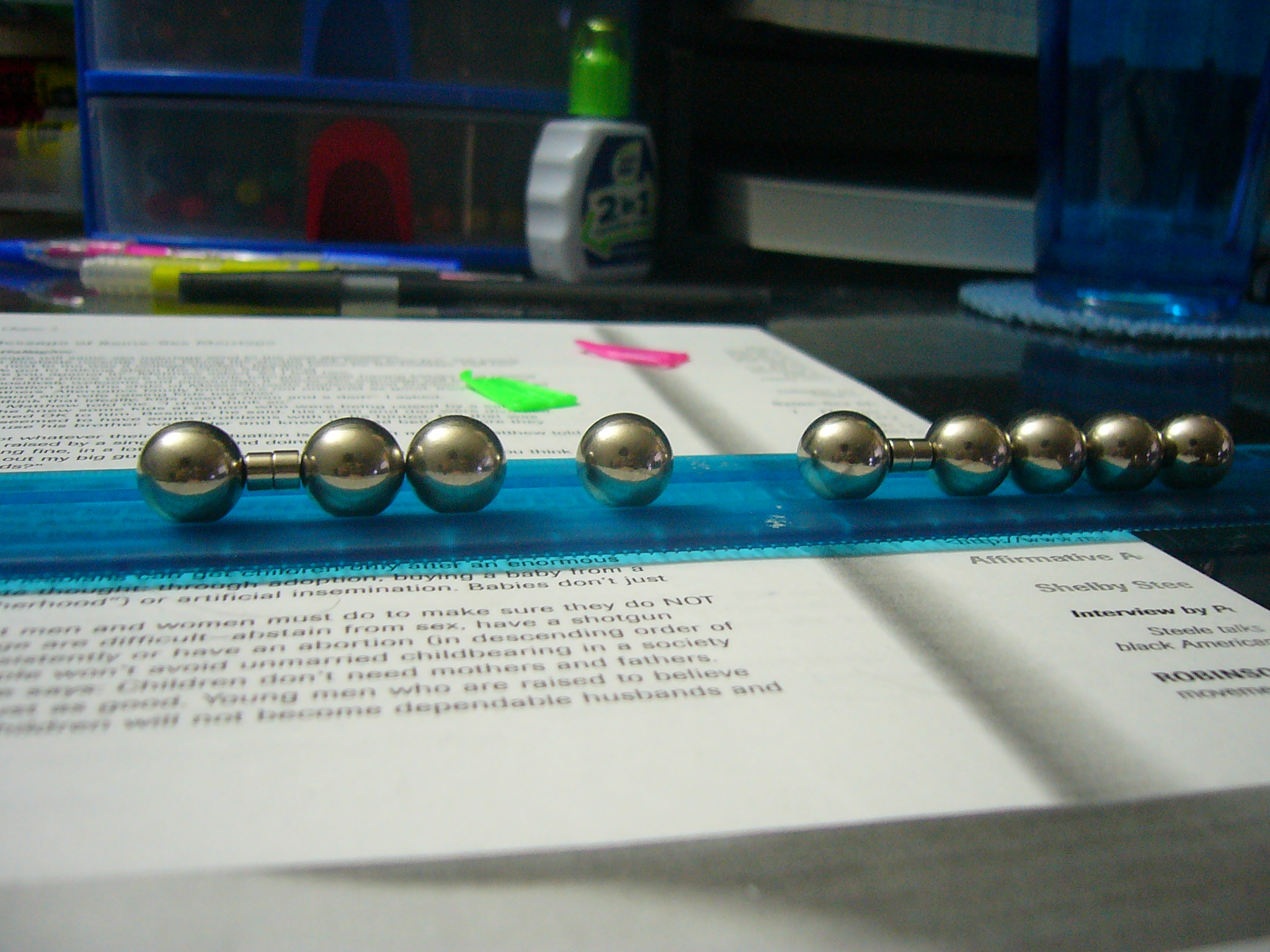 Mechanical Rail Accelerator - Non-electromagnet "rail" Gun : 3 Steps ...