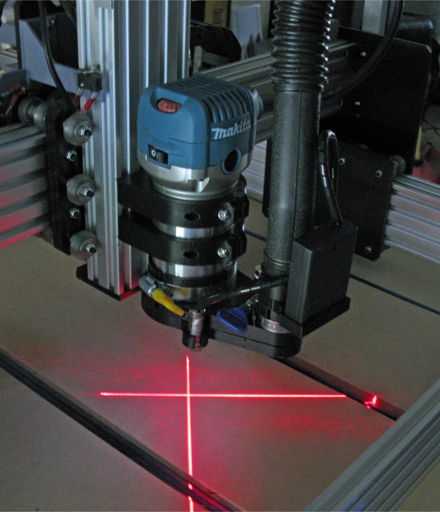 A Laser Guide for CNC Alignment : 3 Steps (with Pictures) - Instructables