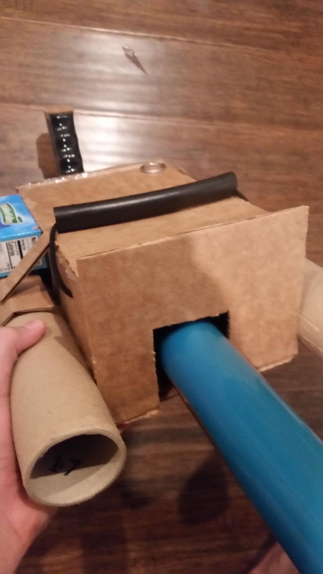 DIY Minigun Cardboard Halloween Prop : 11 Steps - Instructables