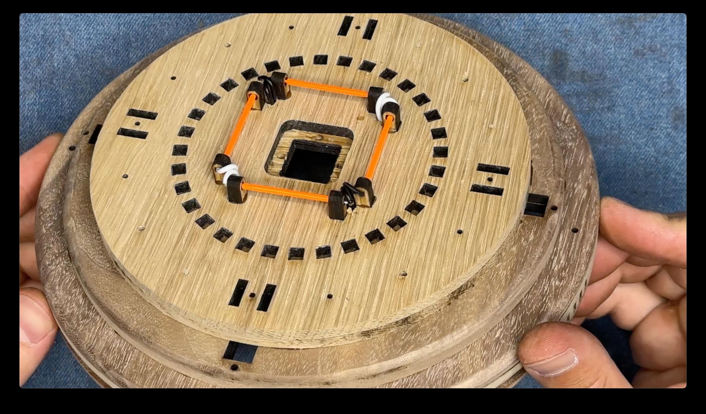 Wooden Reactor Simulator: Nightlight, Desk Lamp, Sound Simulation and ...