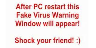 Computer Virus Wallpaper Prank