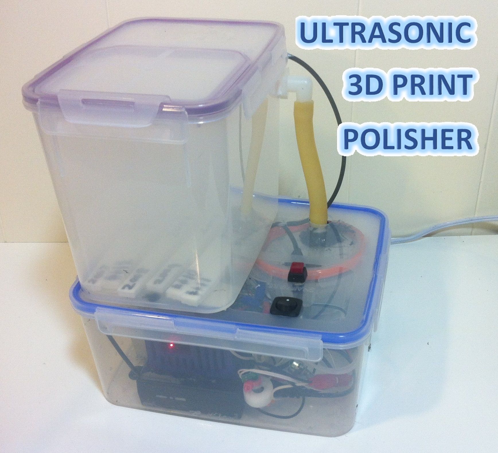 Automated Ultrasonic Misting 3D Print Polisher PRO : 9 Steps (with ...