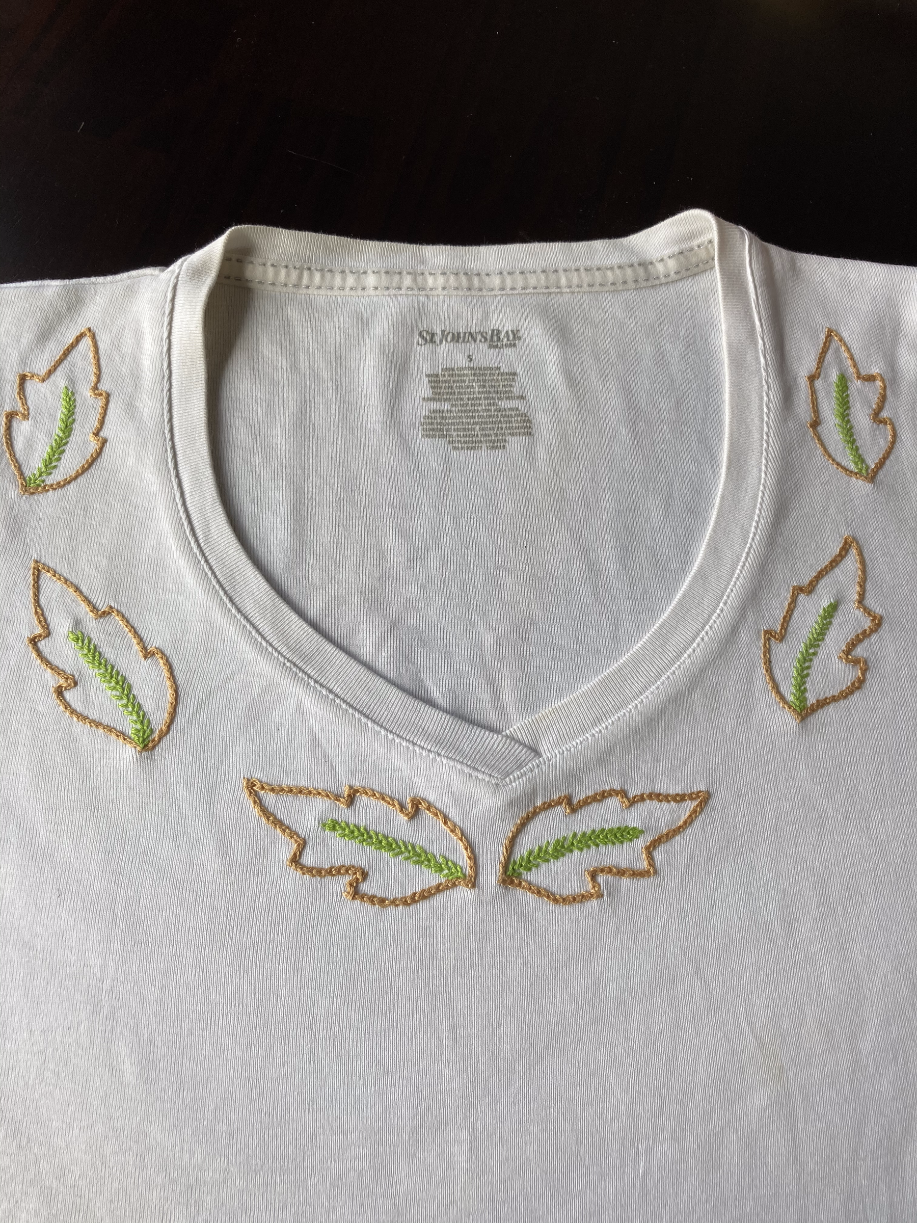 Handmade Embroidery on T-Shirt : 3 Steps (with Pictures) - Instructables