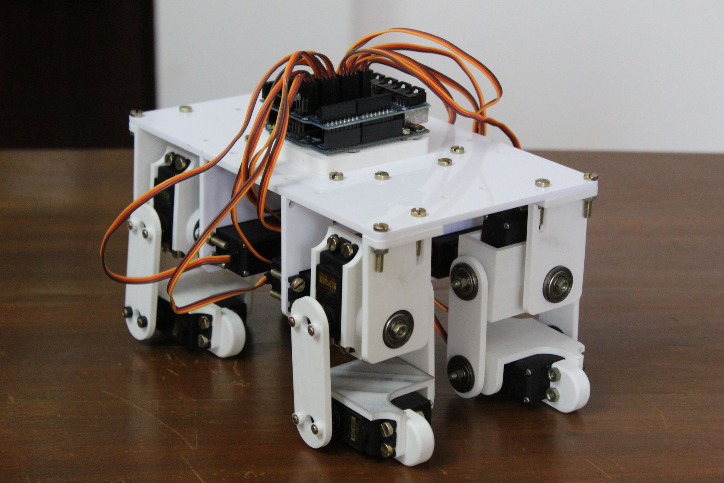 3D Printed Arduino Powered Quadruped Robot : 13 Steps (with Pictures ...