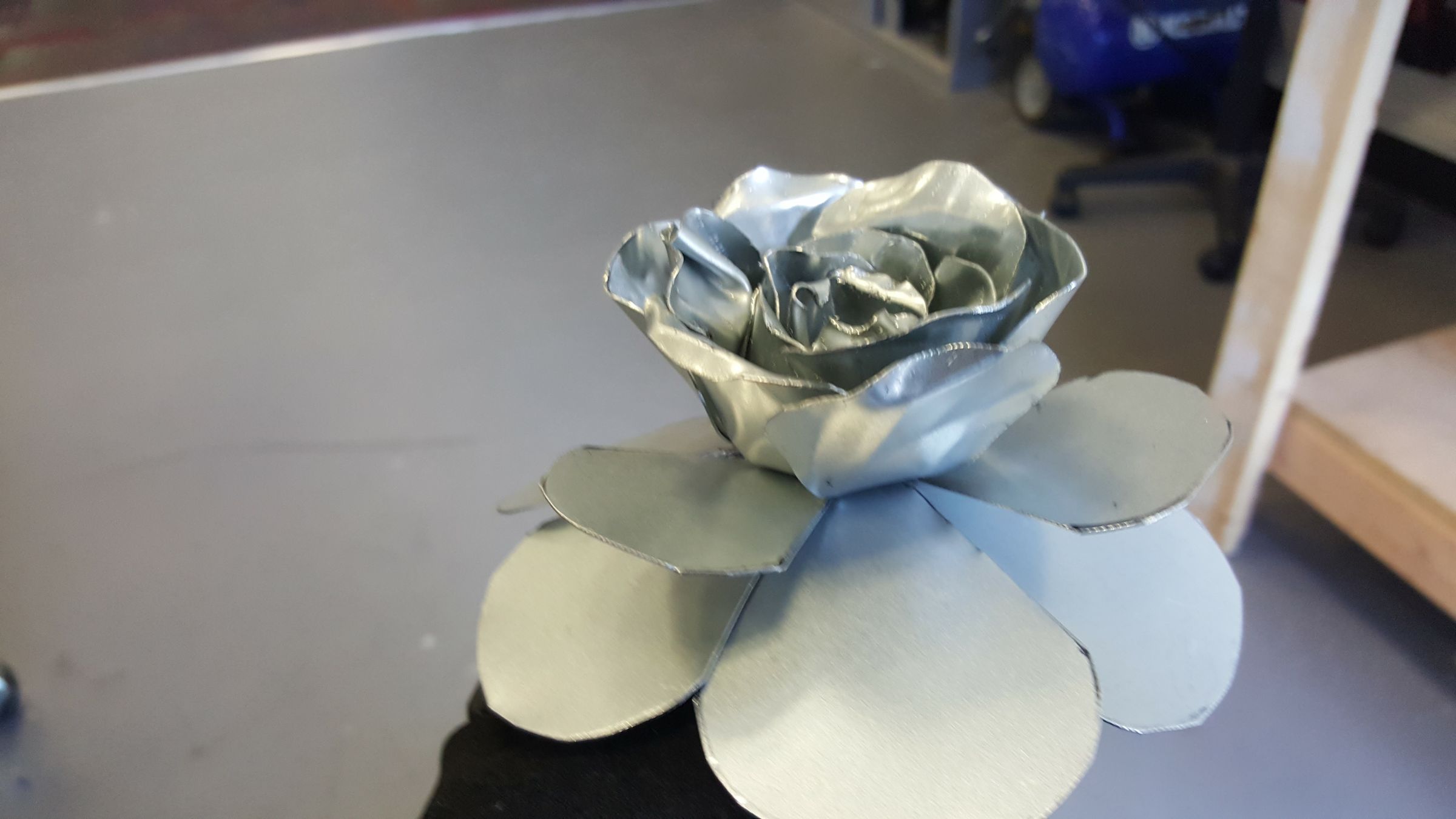 Home Improvement Store: Metal Rose : 14 Steps (with Pictures ...
