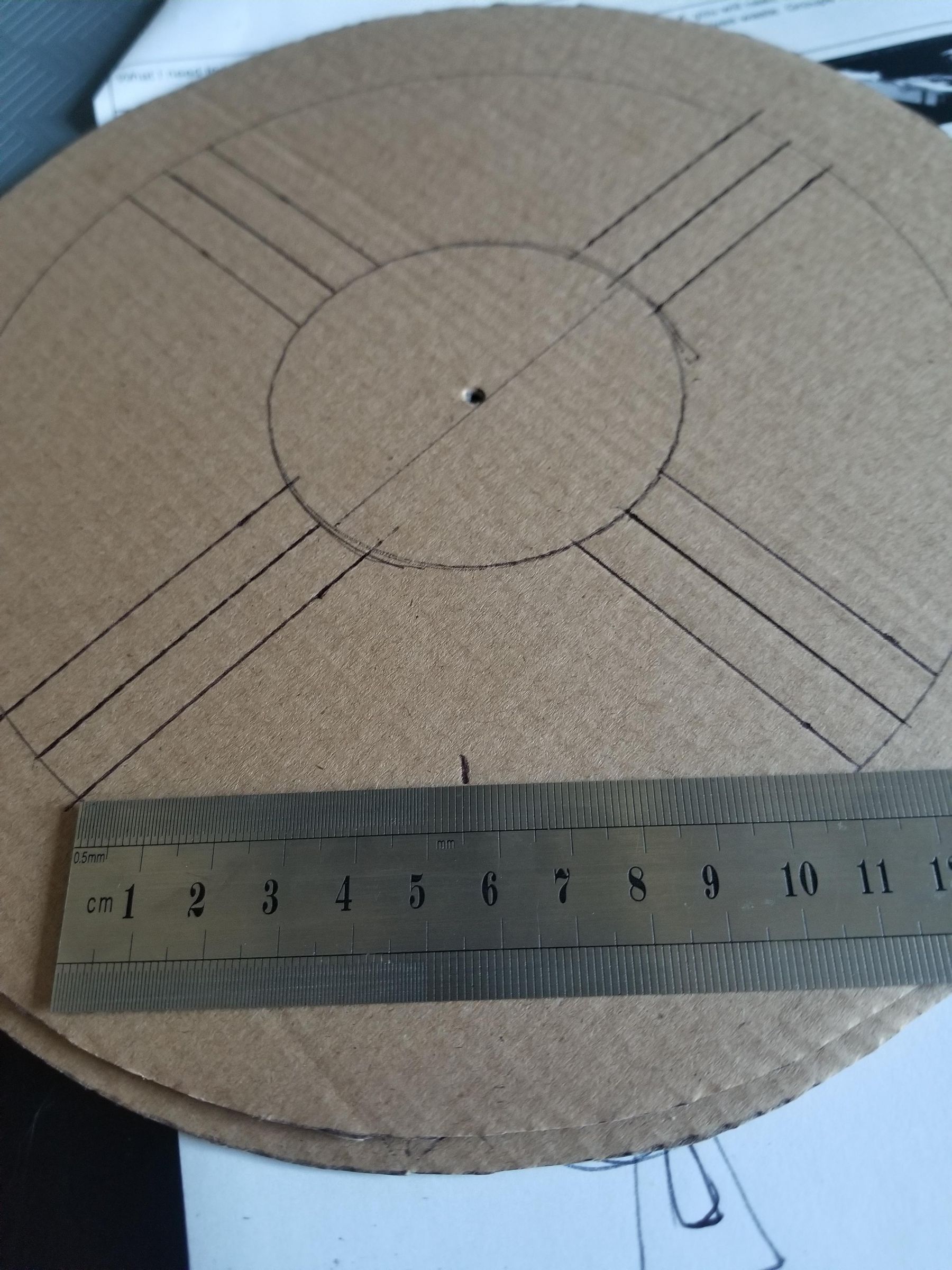 Cardboard Ferris Wheel - Learning From Home Project : 21 Steps (with ...