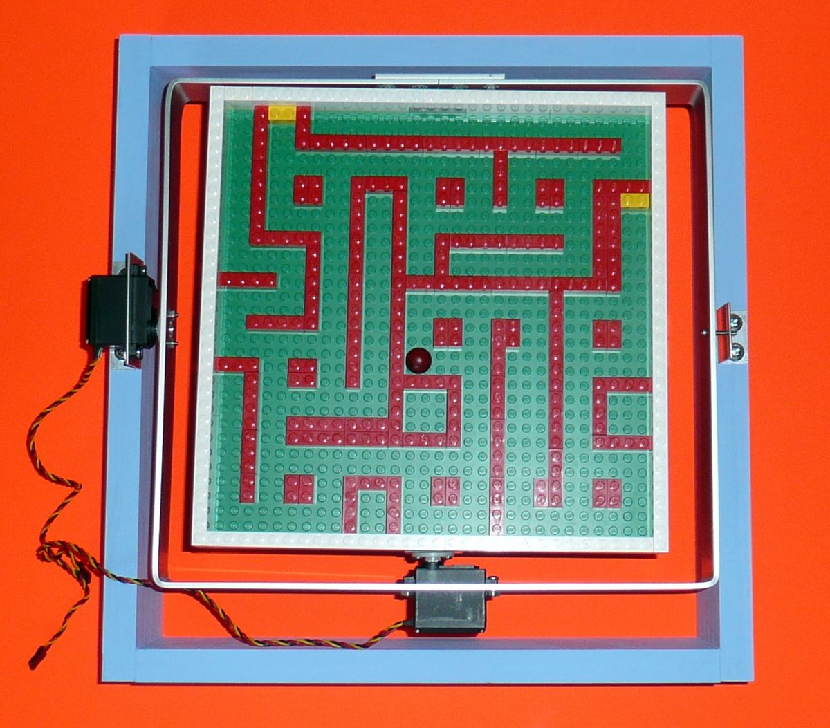 Servo Controlled Marble Maze Build 2 : 6 Steps (with Pictures ...