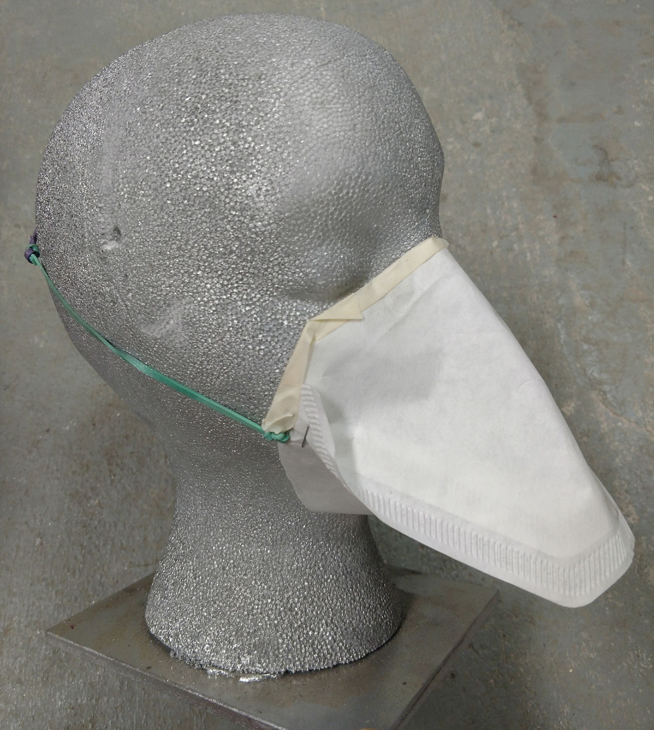 Coffee Filter Make-do Face Masks : 4 Steps - Instructables