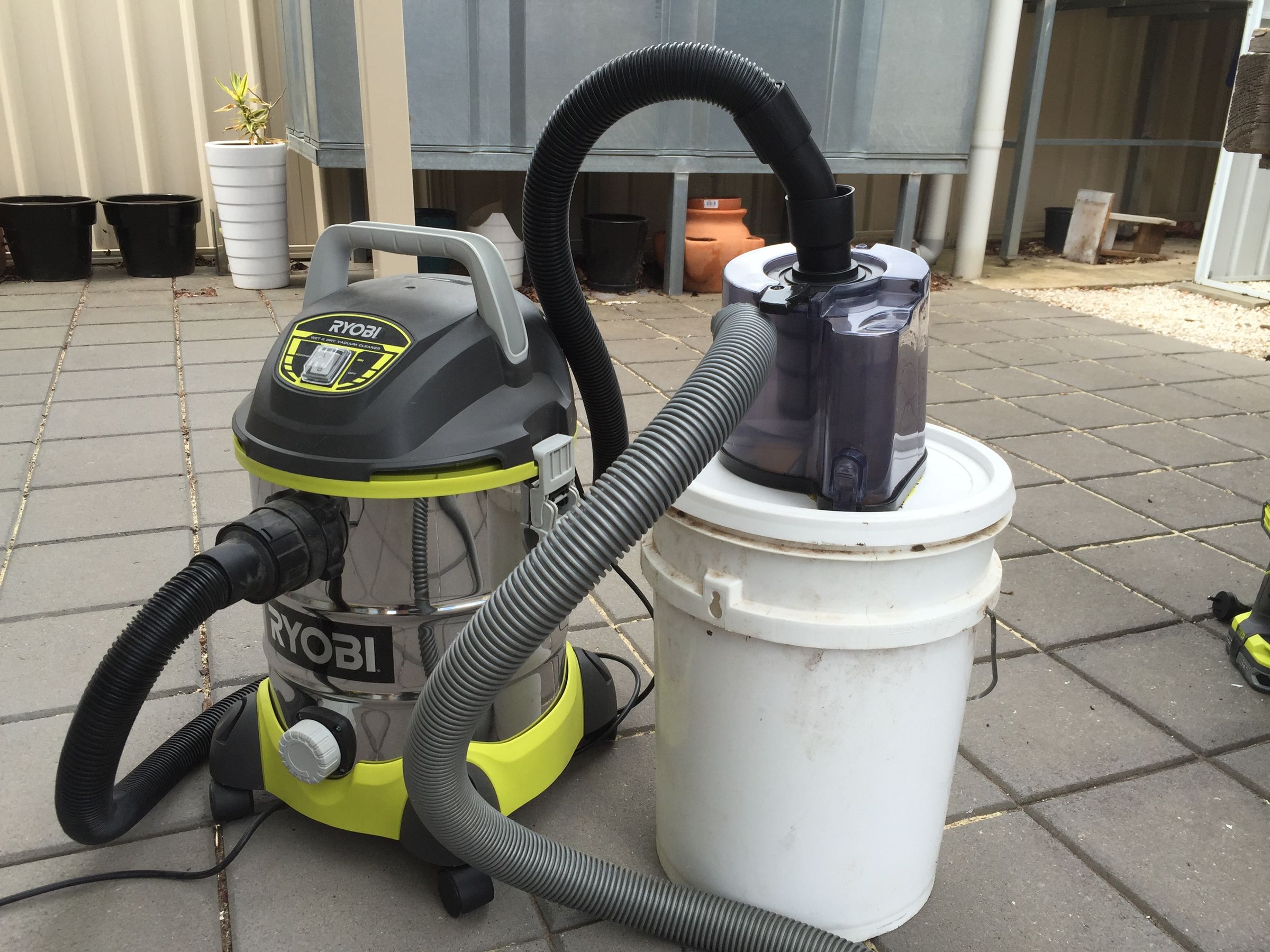 Shop Vac & Cyclone Dust Collection System Cart (Jay Bates Inspired) : 5 ...