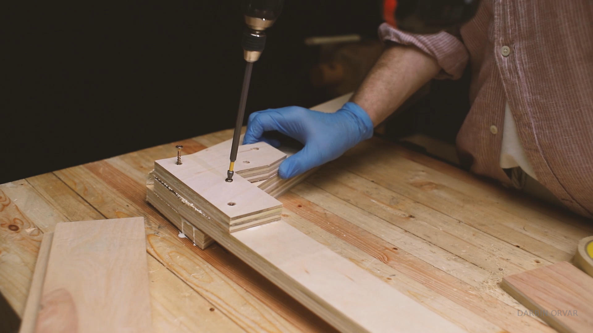 DIY Modern Desk Made W/ 1 Sheet of Plywood : 8 Steps (with Pictures ...