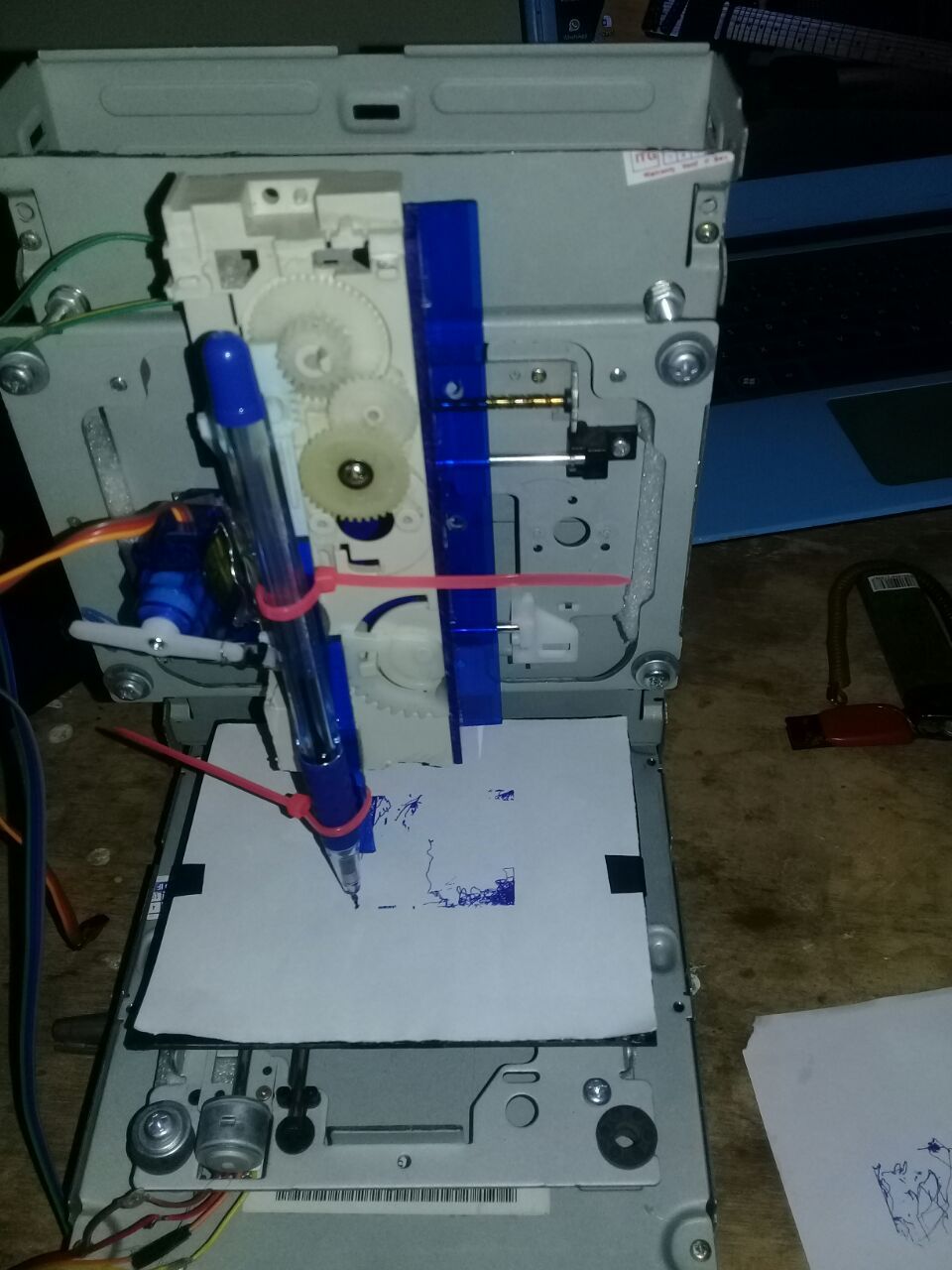 Mini CNC Machine Arduino Based & Adafruit Driver Motor L293D V1 & 2 ...