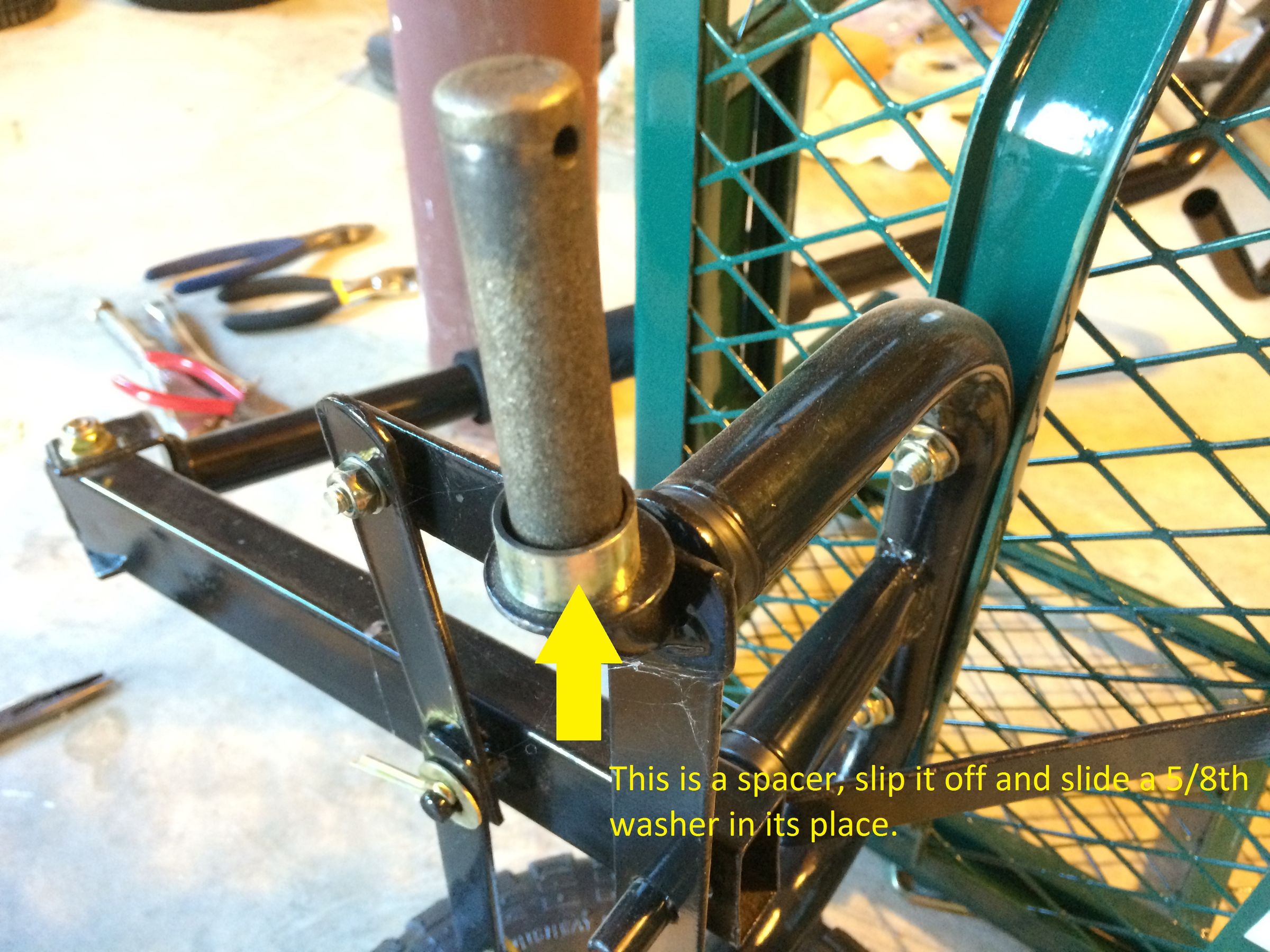 How to Replace the Wheels on Your Steel Crate Wagon / Cart : 4 Steps ...