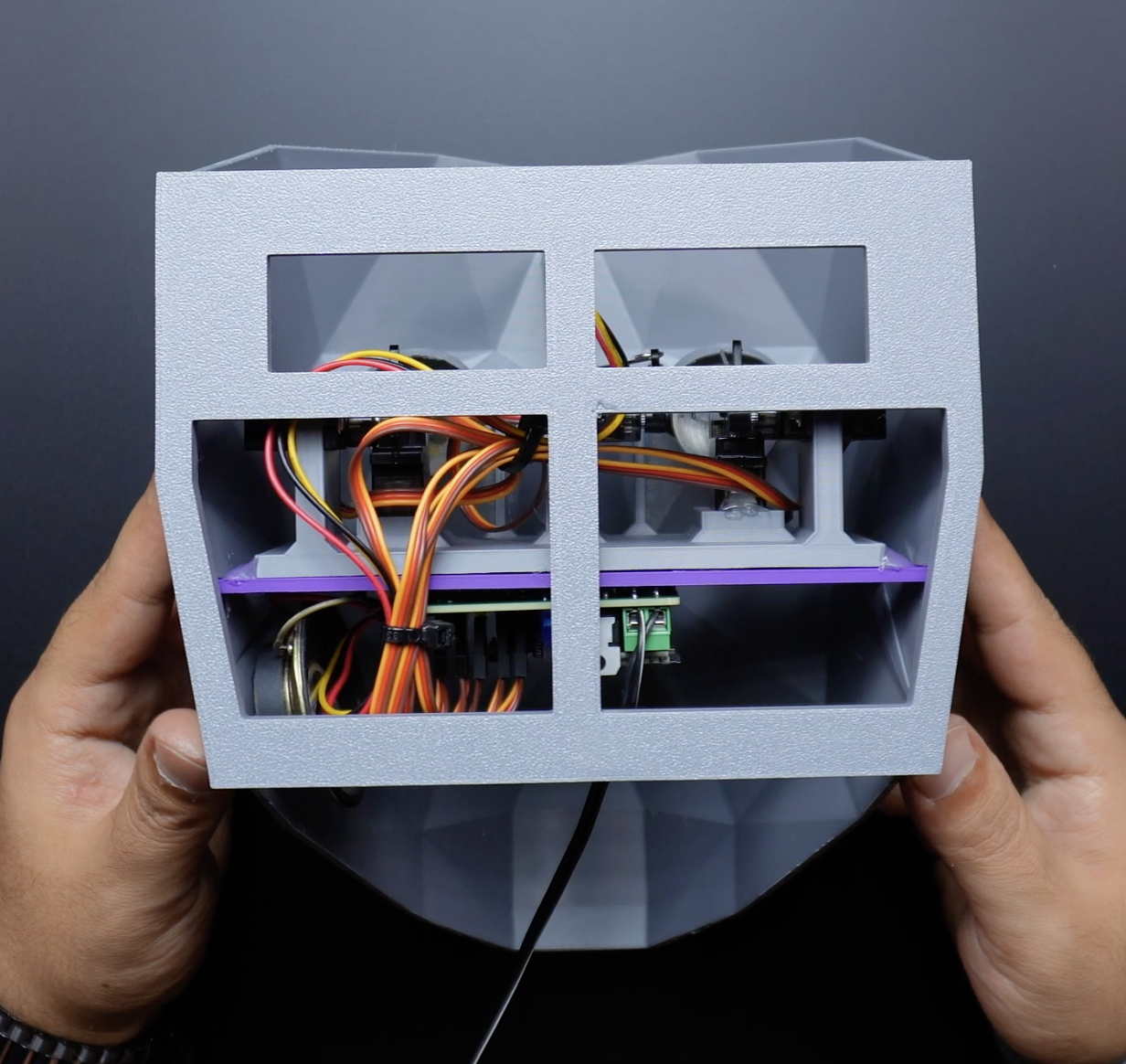Face With Animatronic Eyes, Motion Detection and Voice : 6 Steps (with ...