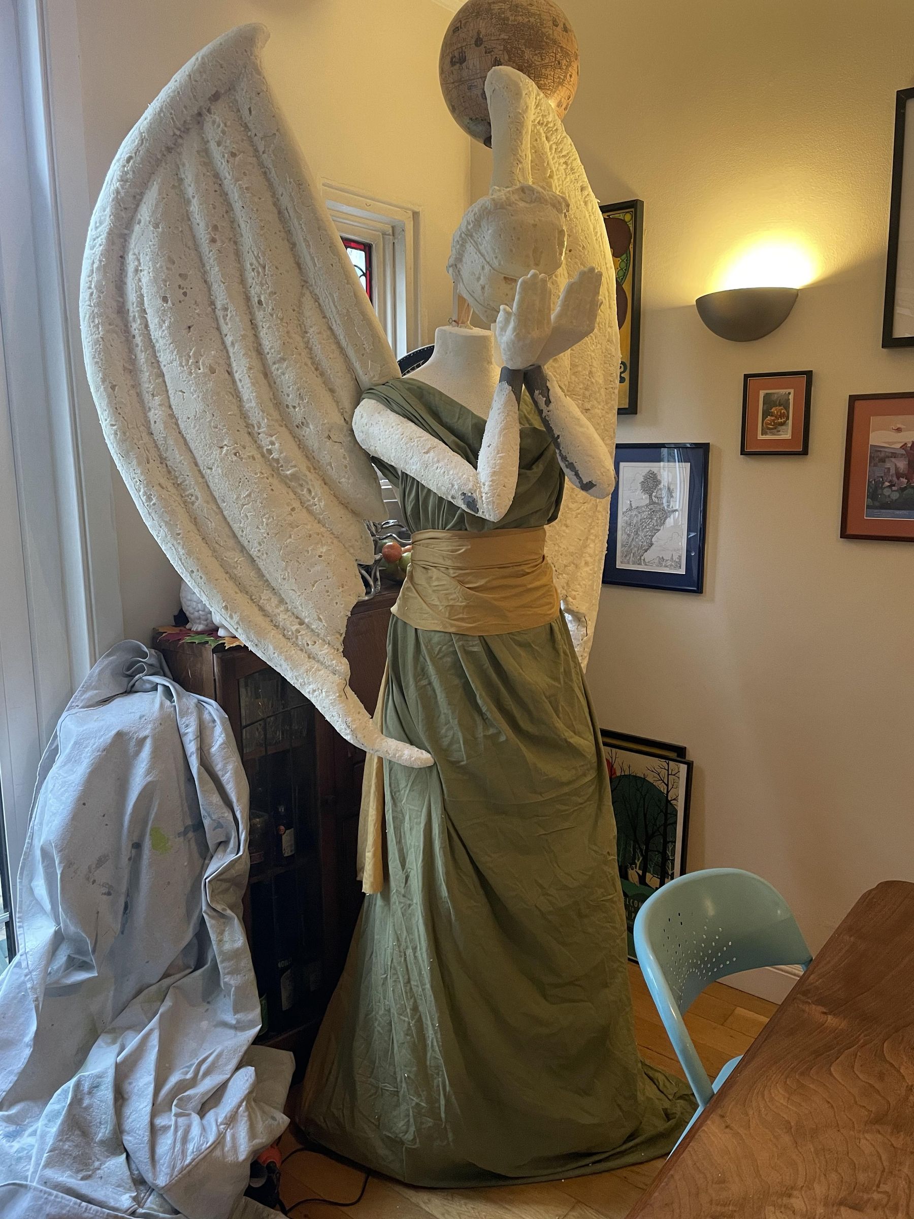 Life-size Moving Weeping Angel : 14 Steps (with Pictures) - Instructables