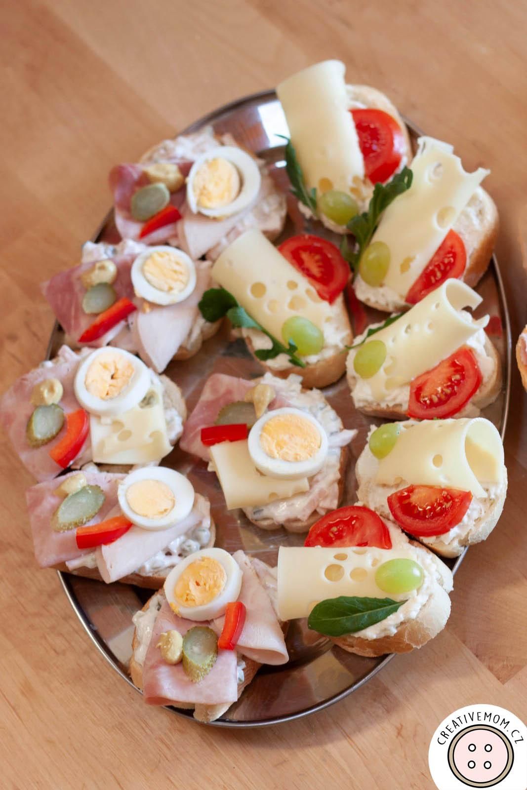 Chlebíčky – Czech Open Sandwiches : 5 Steps (with Pictures) - Instructables