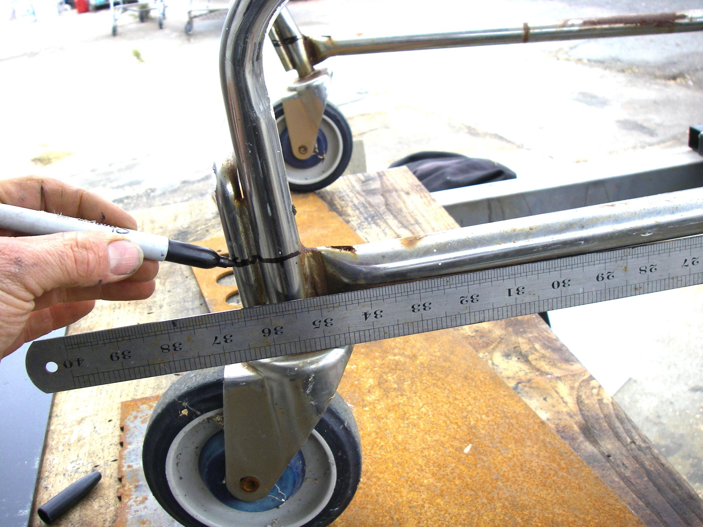 Make a Hand Truck From a Shopping Cart in Minutes : 9 Steps (with ...