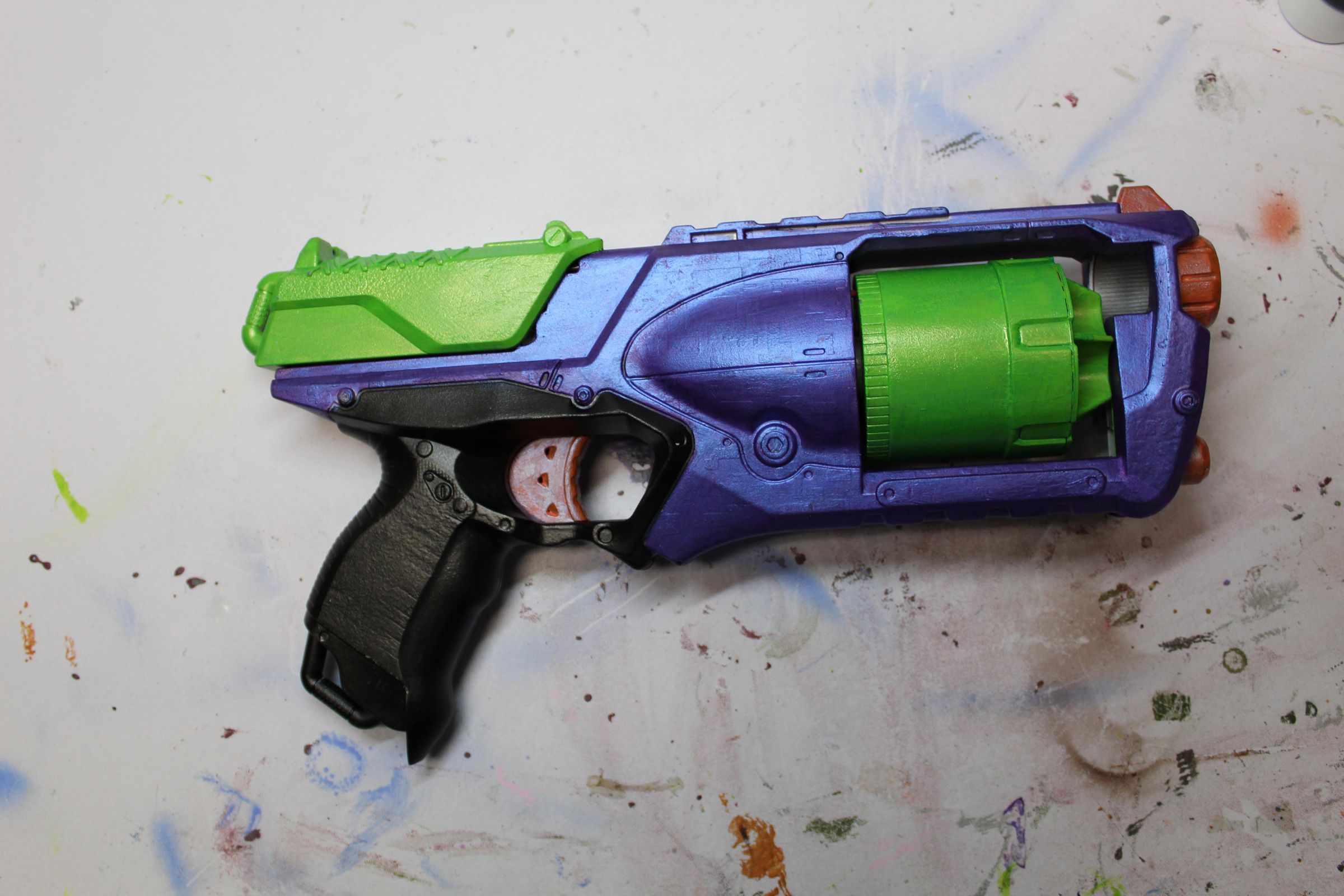 Nerf Gun Mod - Neon Genesis Evangelion Repaint : 5 Steps - Instructables