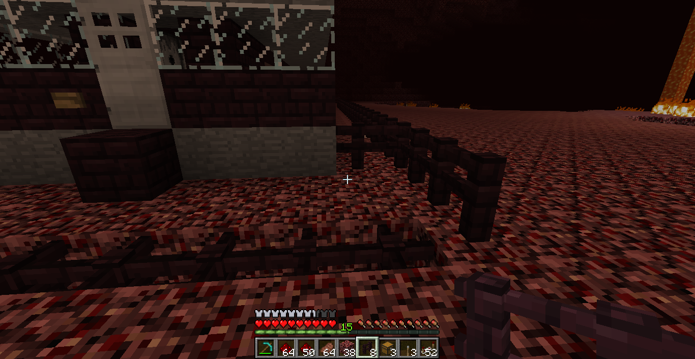 Nether Base With Defenses and Panic Room : 11 Steps - Instructables