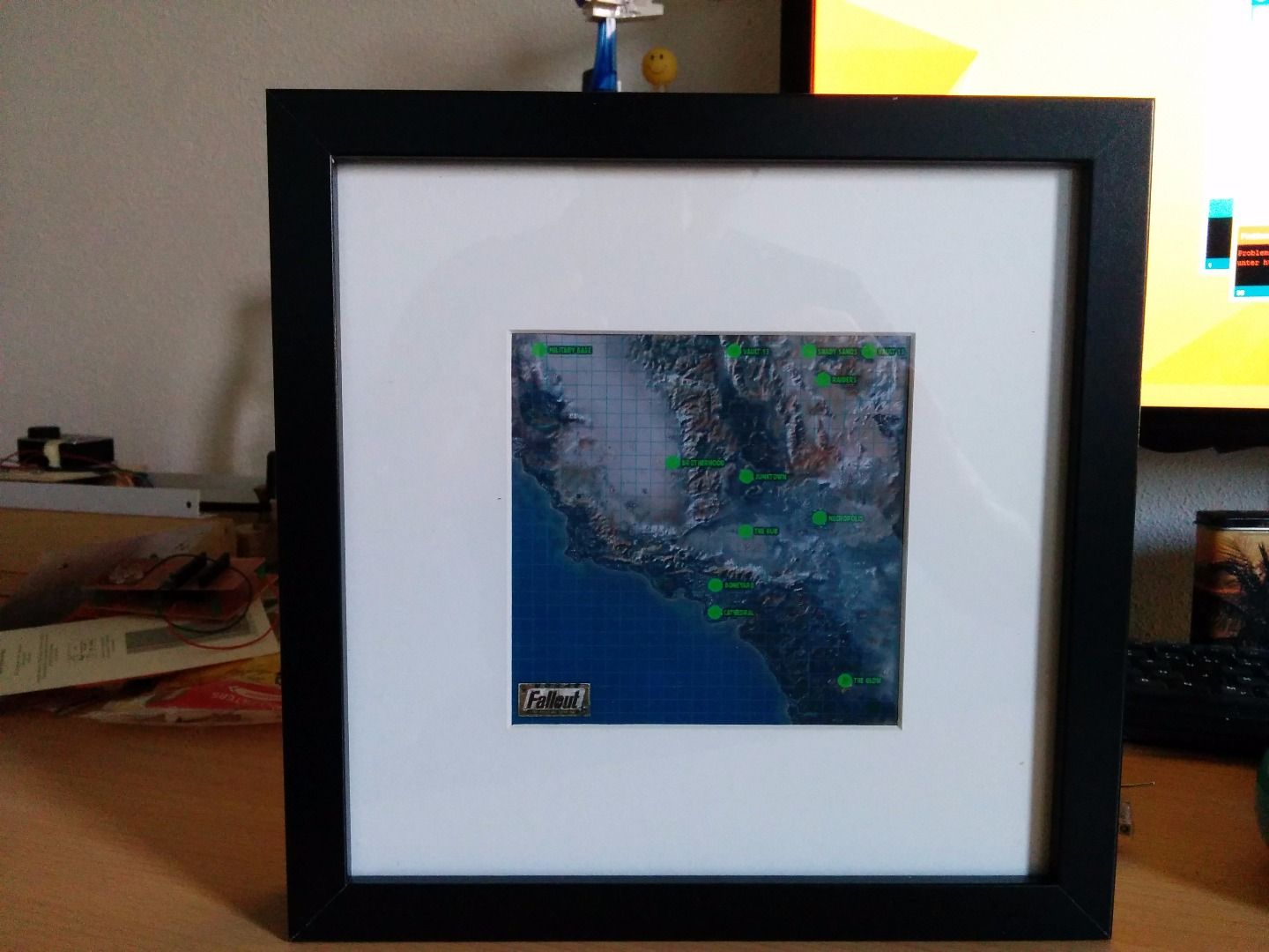 Backlit Fallout Map : 4 Steps (with Pictures) - Instructables