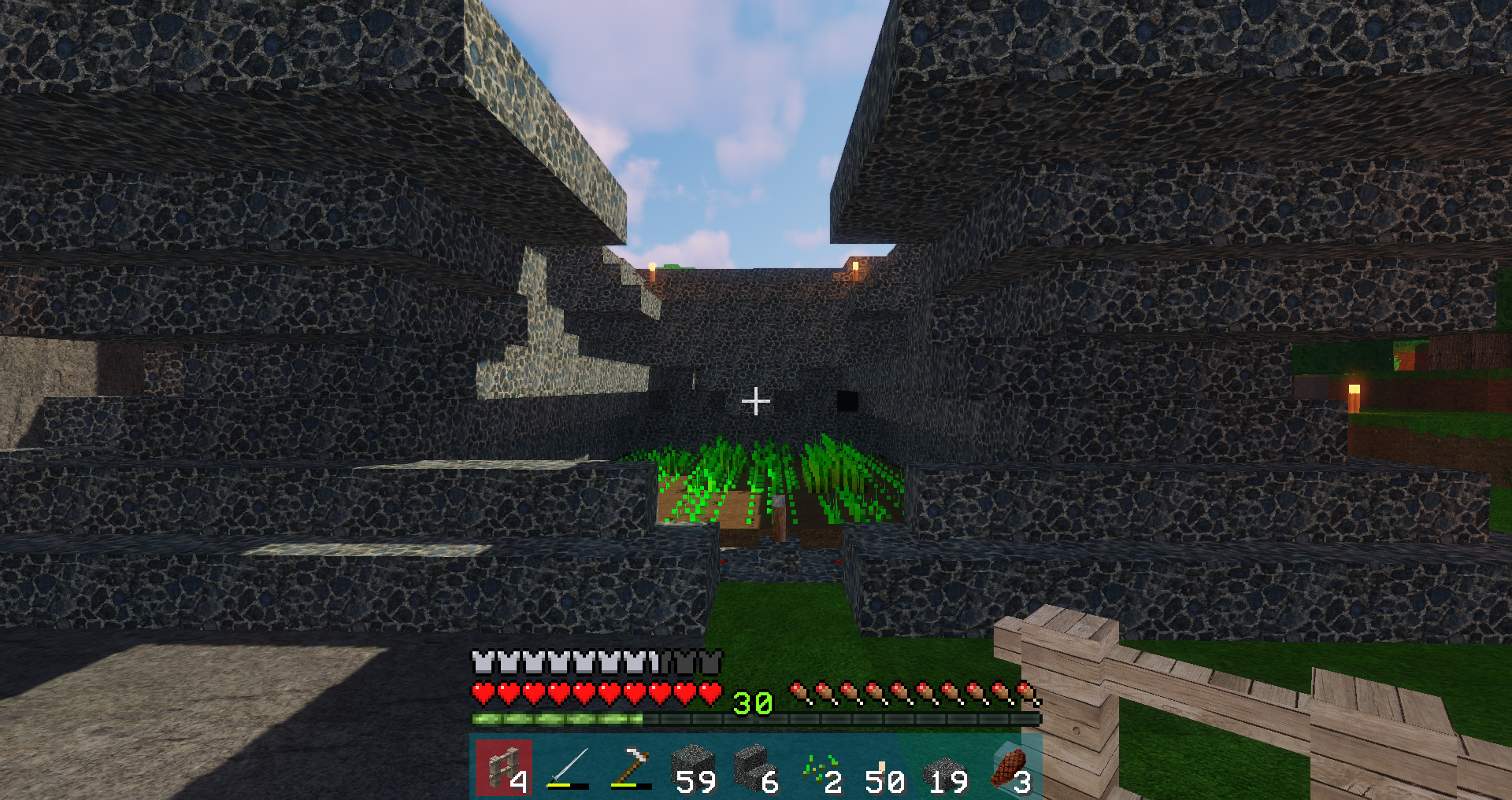 Minecraft Auto-harvest Wheat Farm : 14 Steps - Instructables