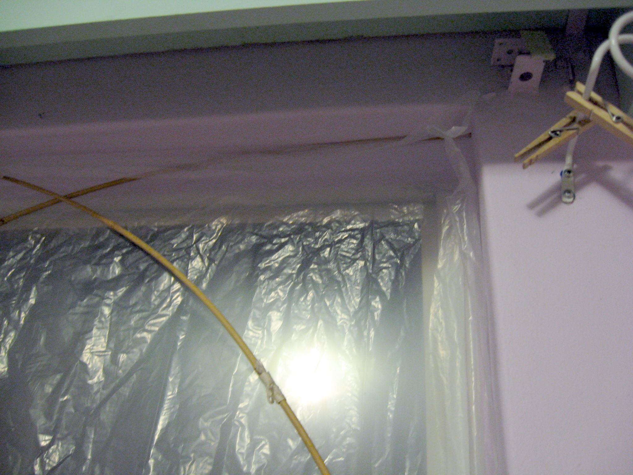 Hang Plastic Film Over Windows Without Tape : 6 Steps - Instructables